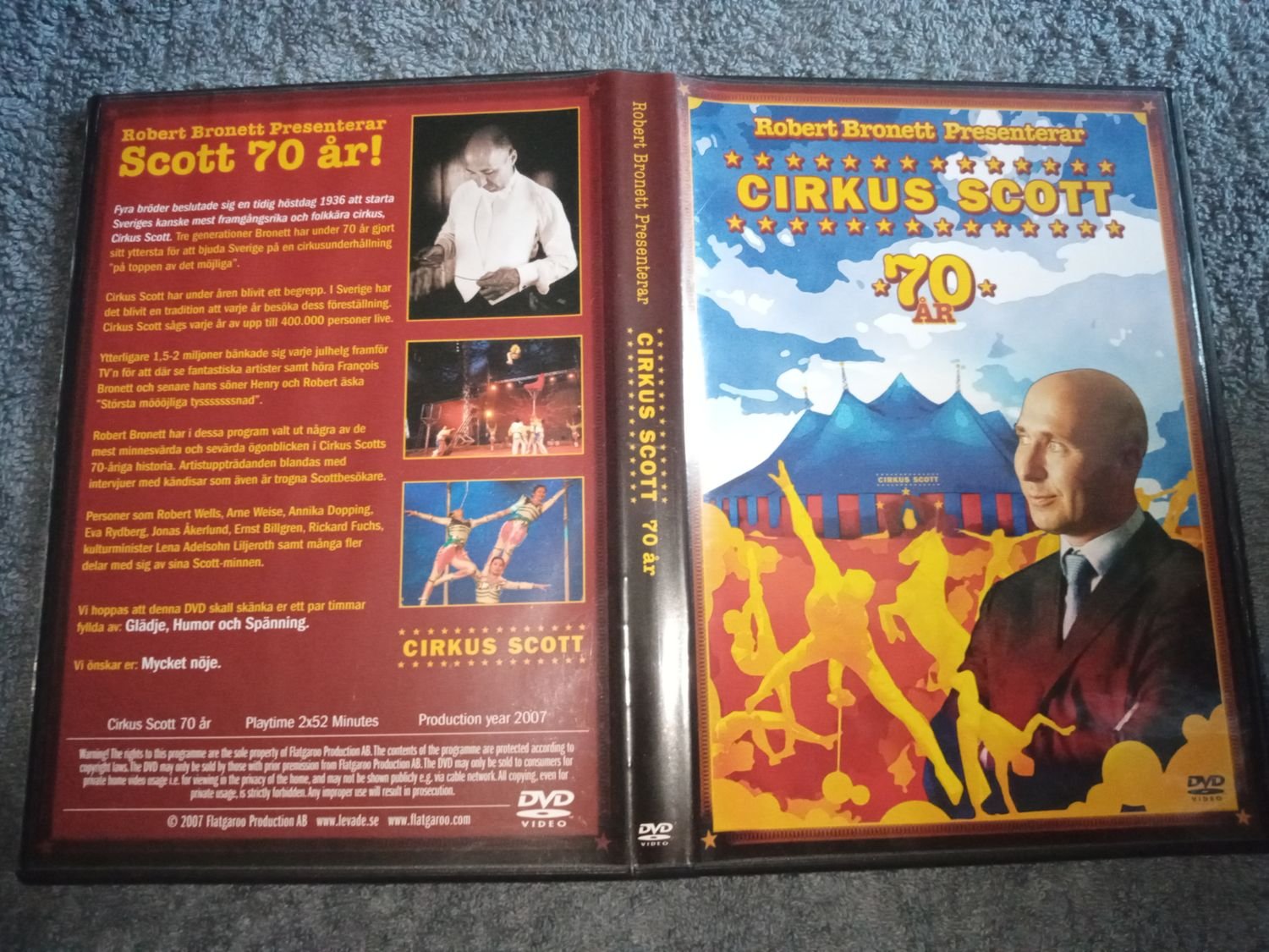 Cirkus Scott 70 år (DVD, 2007) | Köp från Peper073 på Tradera (610496046)