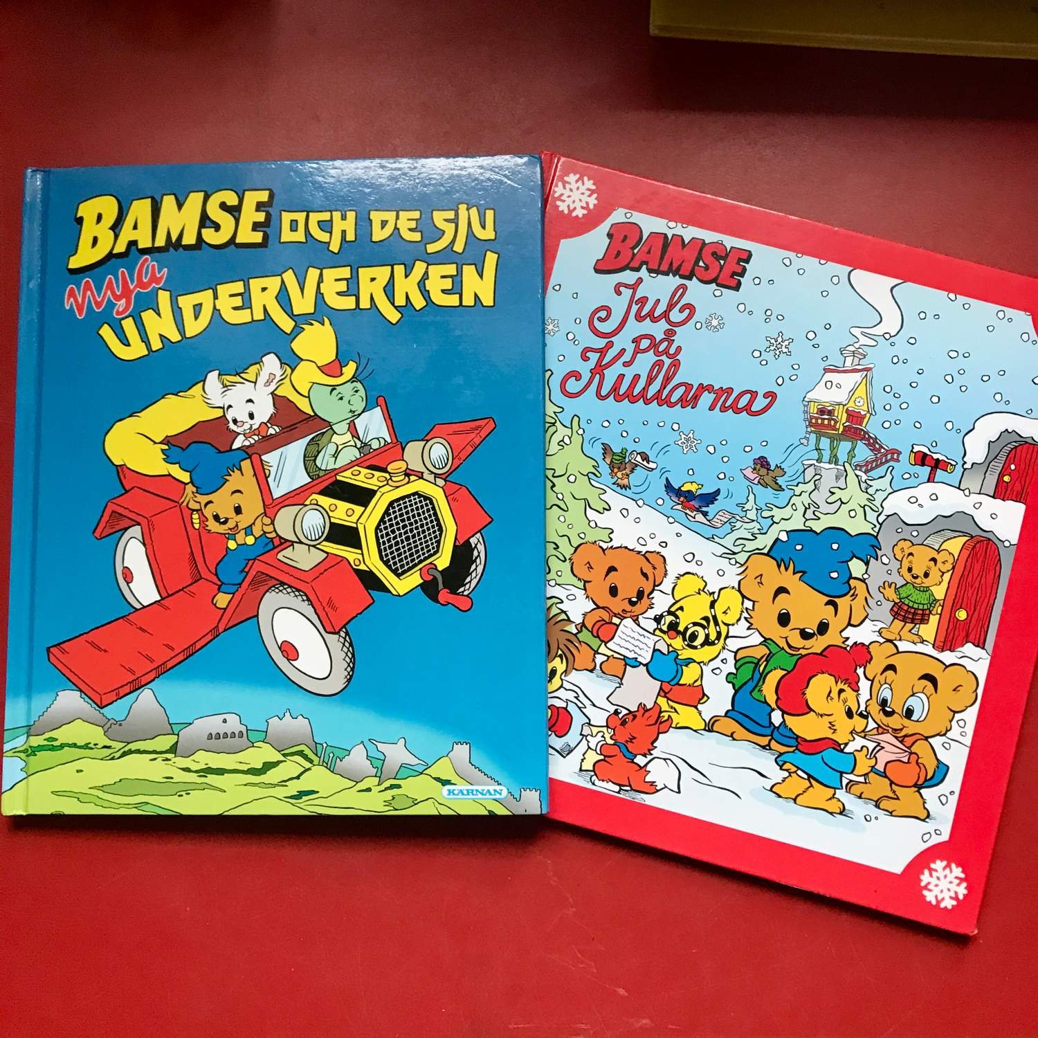 BAMSE Jul på kullarna + BAMS.. | Köp från Haldins_Hylla på Tradera ...