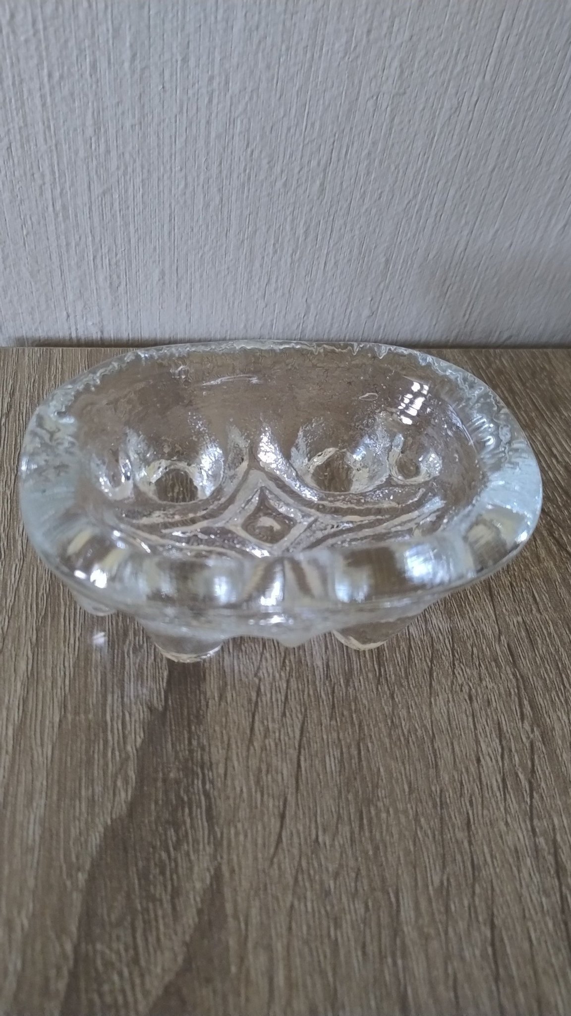Glas/kristall? skål, prydnad, konst, glas, glas.. | Köp på Tradera ...