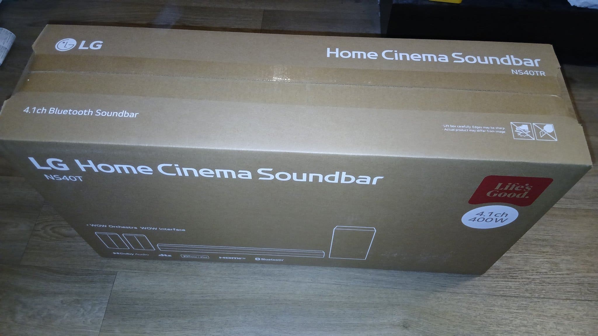 LG Soundbar med subwoofer och bakhögtalare 4.1 .. | Köp på Tradera ...