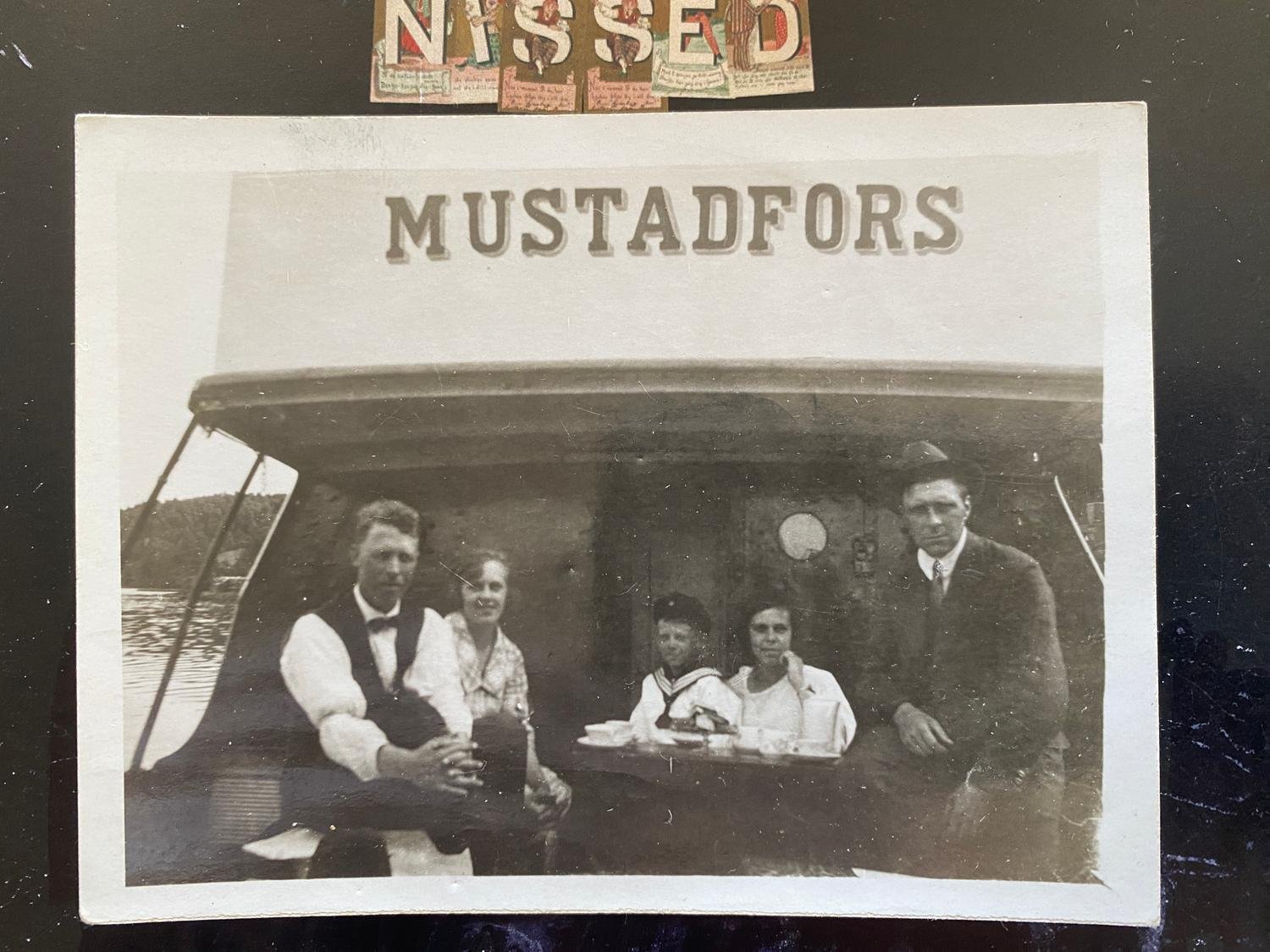 Fotografi från Ångbåten Mustadf.. | Köp från nissed2018 på Tradera ...