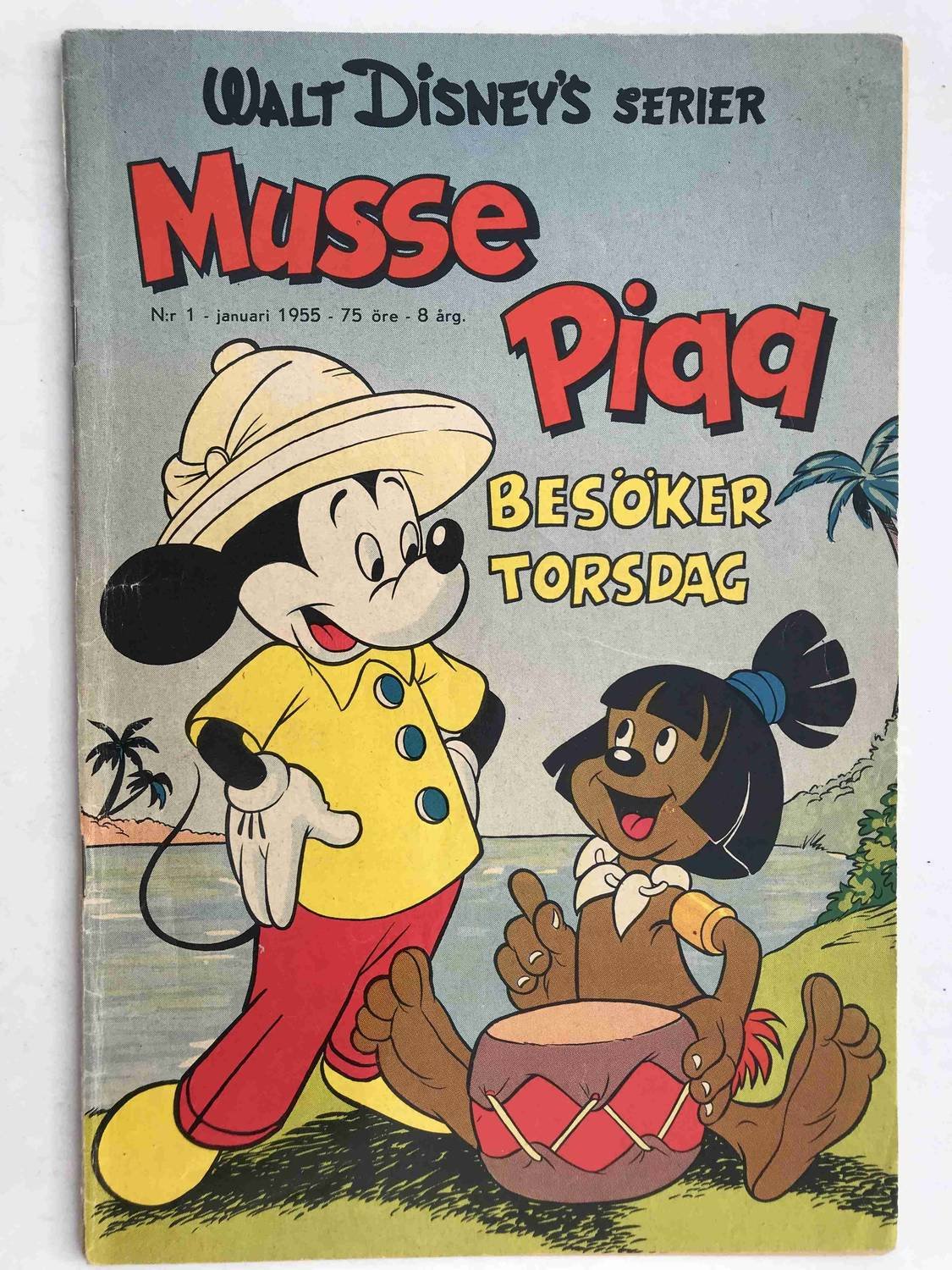 Walt Disney´s Serier - 1955:1 VG | Köp på Tradera (652588751)