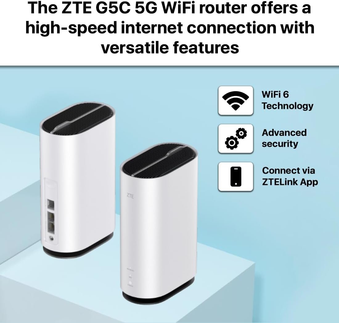 ZTE G5C 5G WiFi 6 Fast Indoor R.. | Köp från skarmhuset på Tradera ...