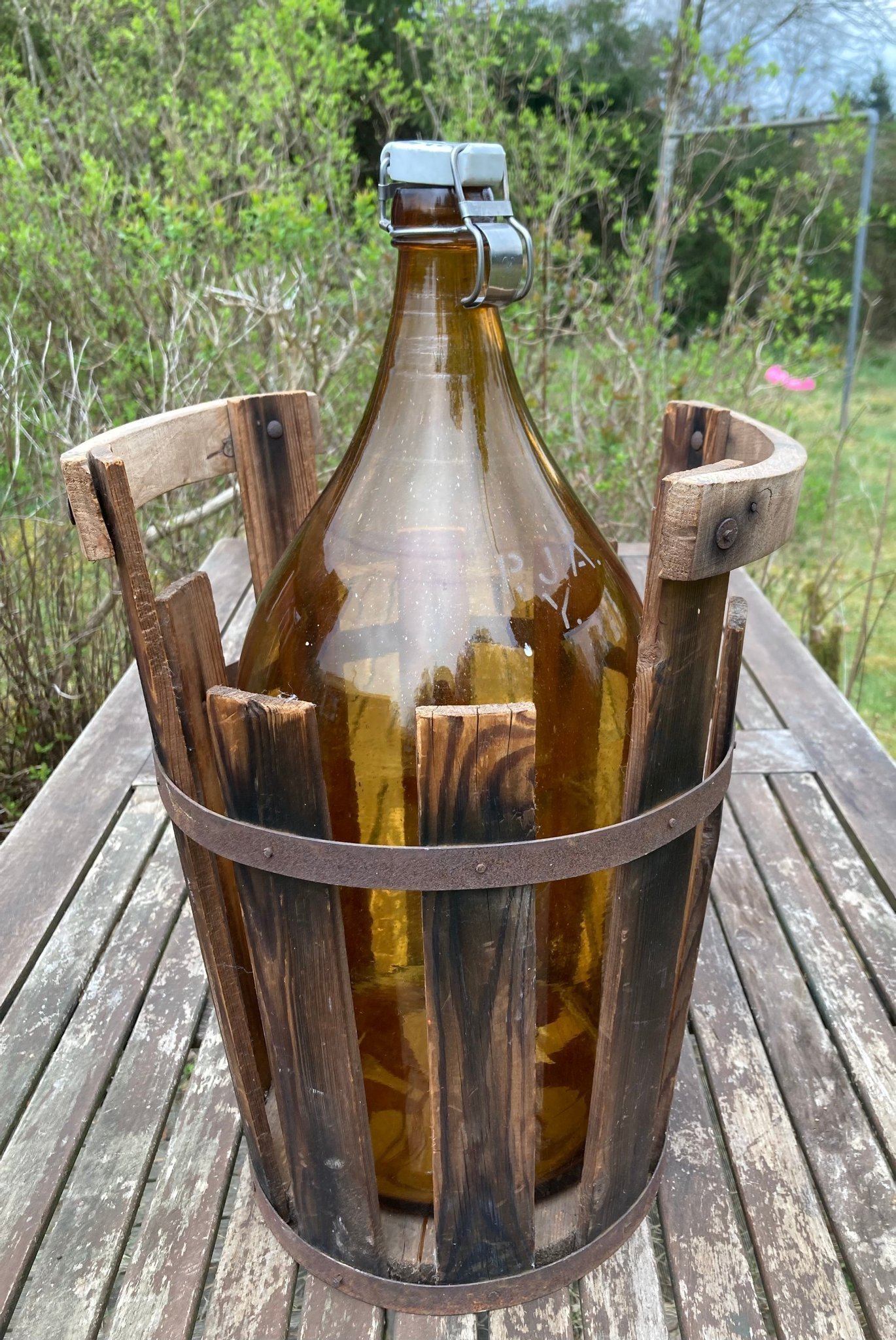 Endast avhämtning! Antik bryggeriflaska/Damejea.. | Köp på Tradera ...