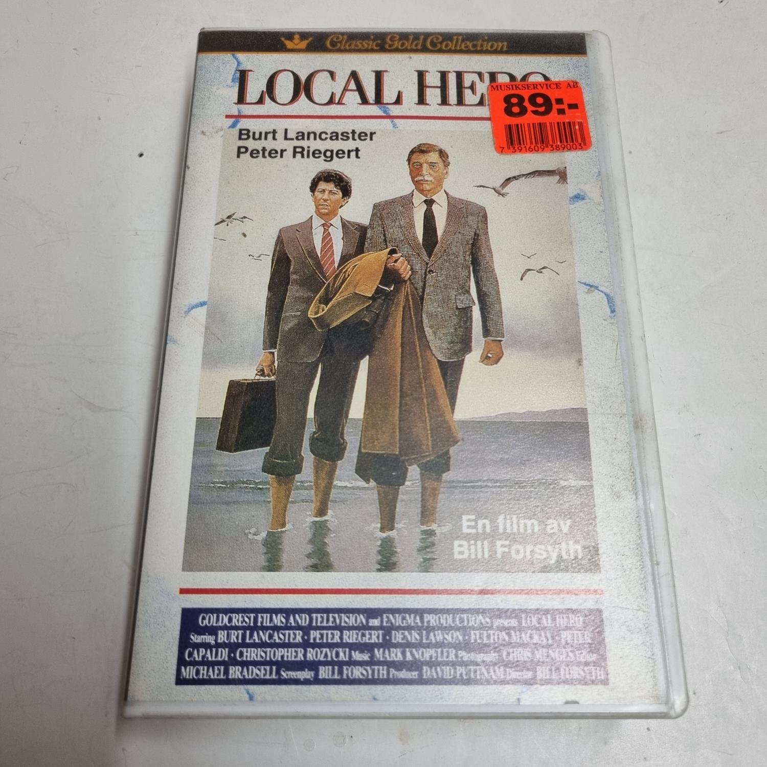 Local Hero VHS film | Köp från Askers_grums på Tradera (627233662)