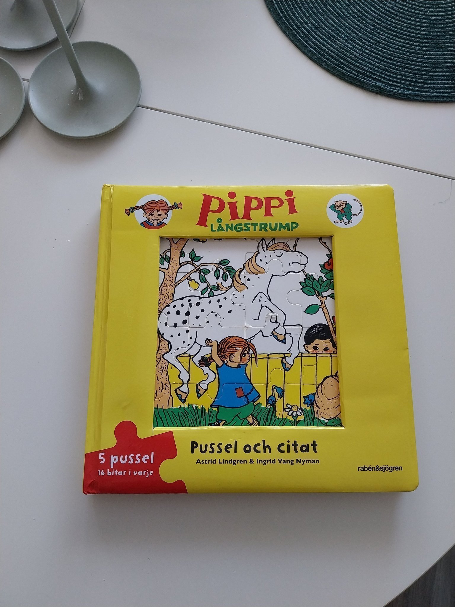 Pippi Långstrump Pussel och citat. | Köp på Tradera (716229706)