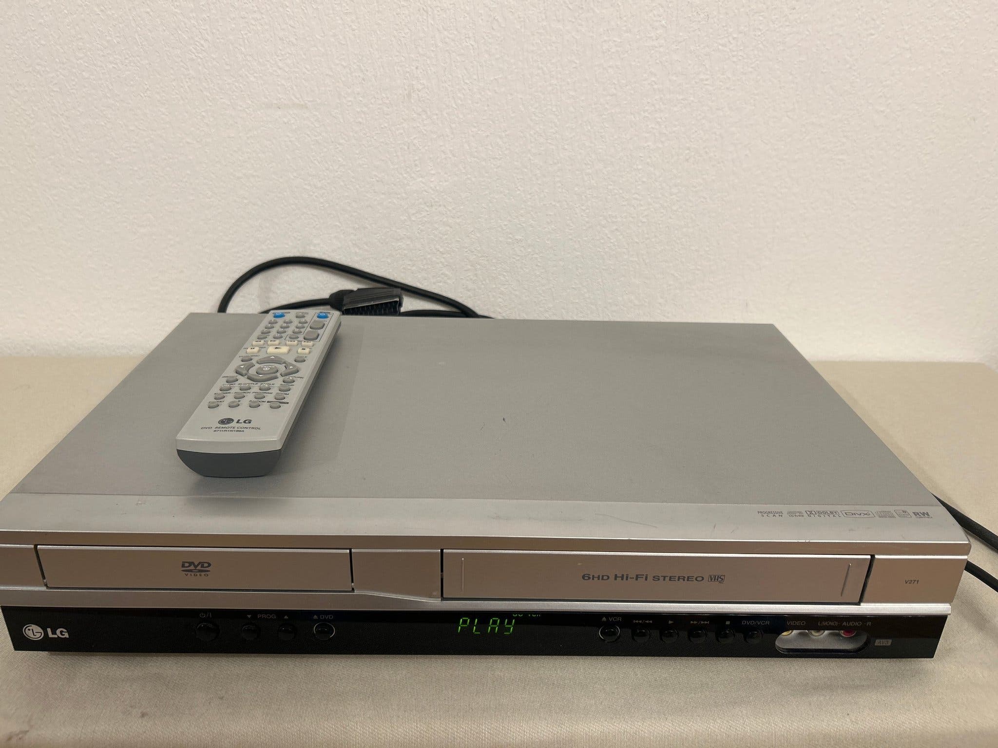 Lg vhs video cassette player model V271 | Köp på Tradera (660144682)