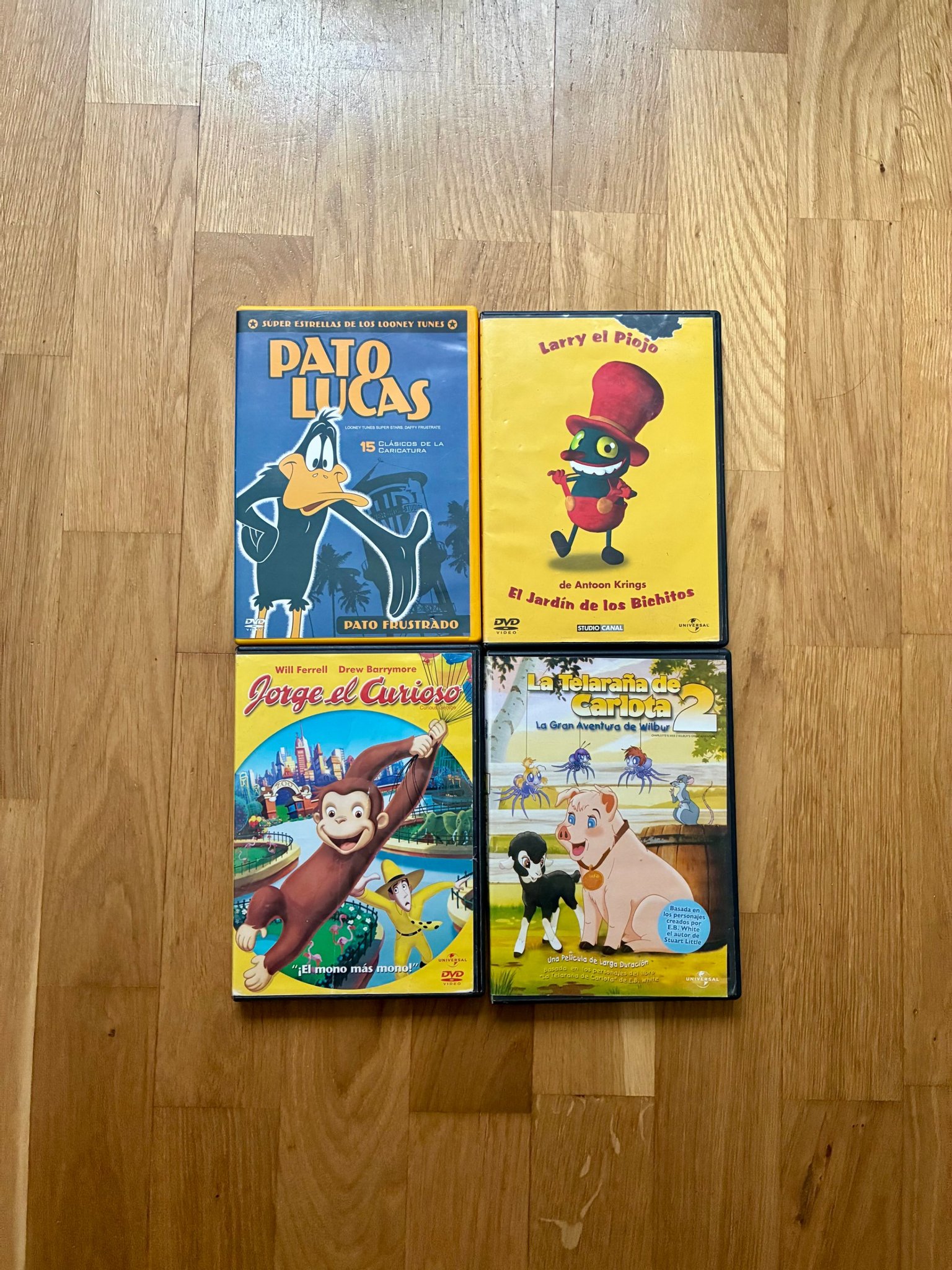 4 DVDs en español para ñinos | Köp på Tradera (694679020)