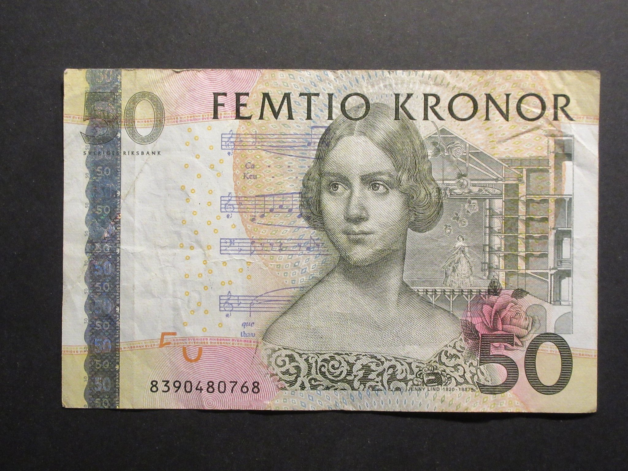 ÄLDRE SEDEL (50 KRONOR (407114365) ᐈ Köp på Tradera