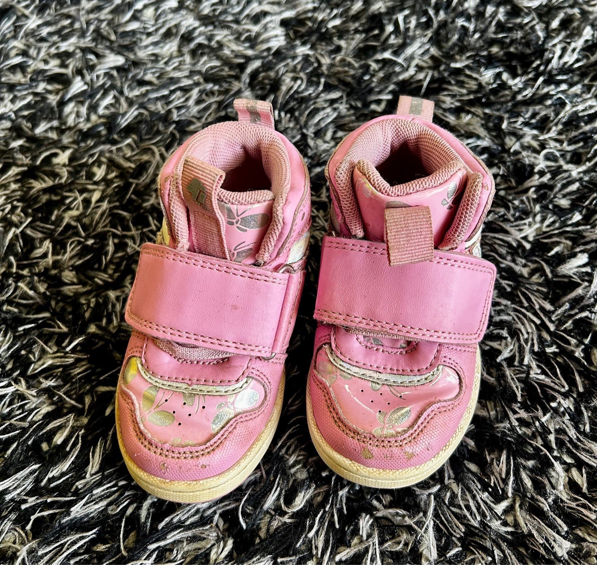 Rosa Skor, Storlek 21 | Köp på Tradera (703395794)