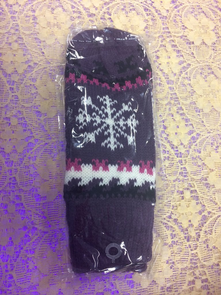 Stickad Vinter Vantar med Fleece | Köp från Butik88 på Tradera (689039824)