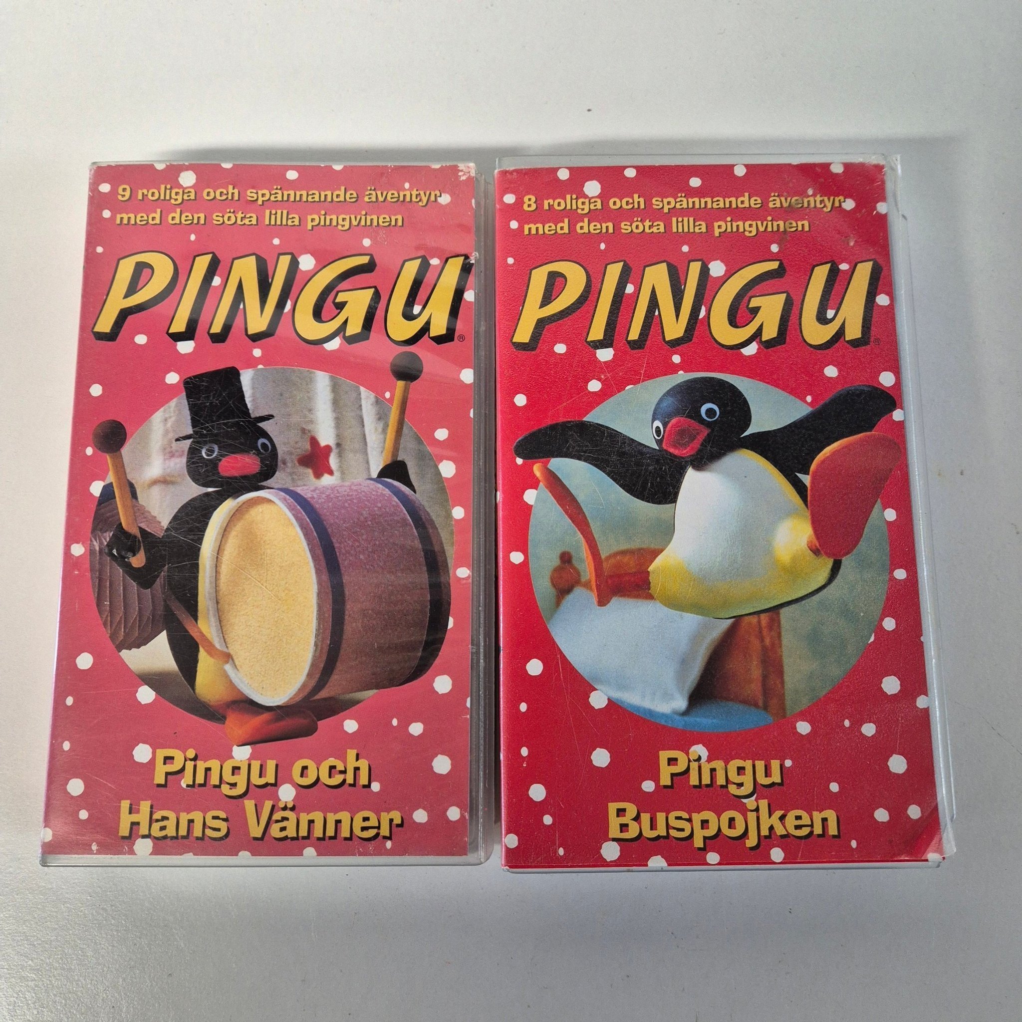 Pingu VHS - Pingu och Hans Vänner & Pingu Buspo.. | Köp på Tradera ...