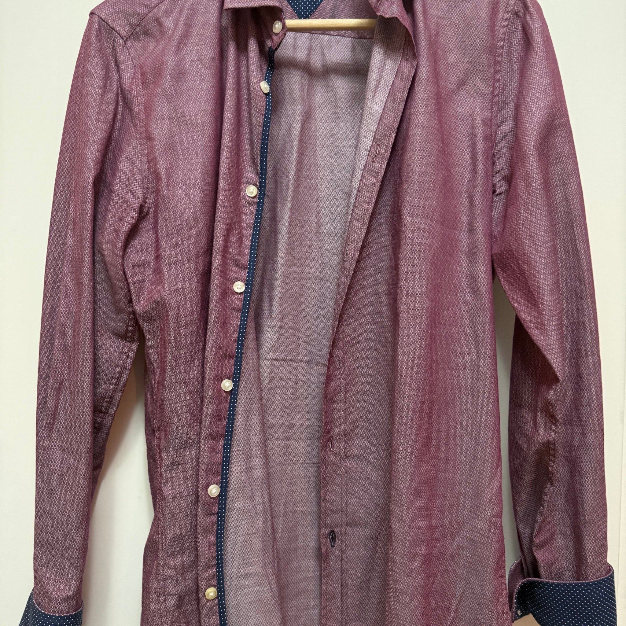 Paul Hunter vinröd skjorta | Köp på Tradera (709992472)