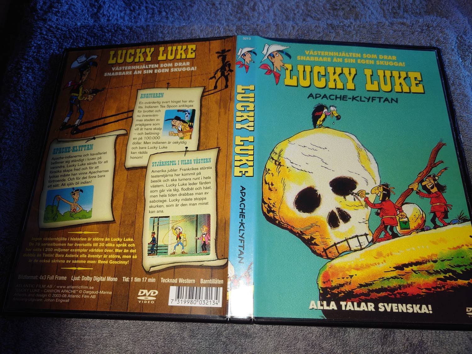 Lucky Luke - Apache-klyftan (DVD) | Köp från Peper073 på Tradera ...