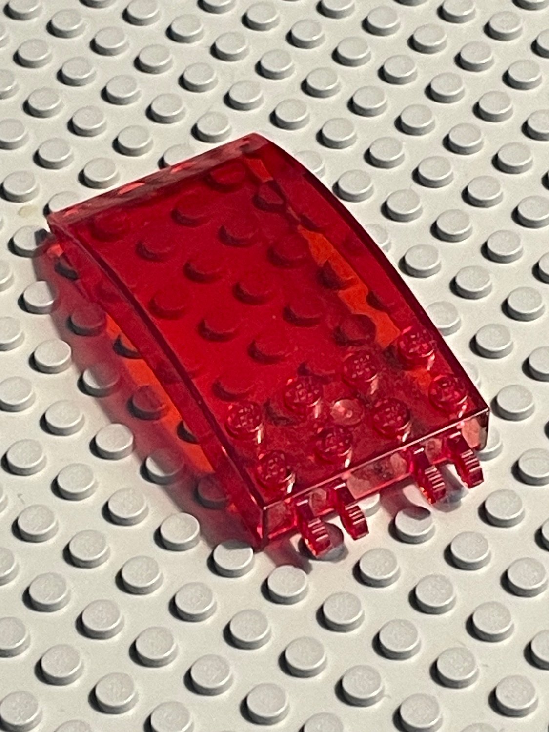 Trans-Red Windscreen 8 x 4 x 2 Curved with Lock.. | Köp på Tradera ...