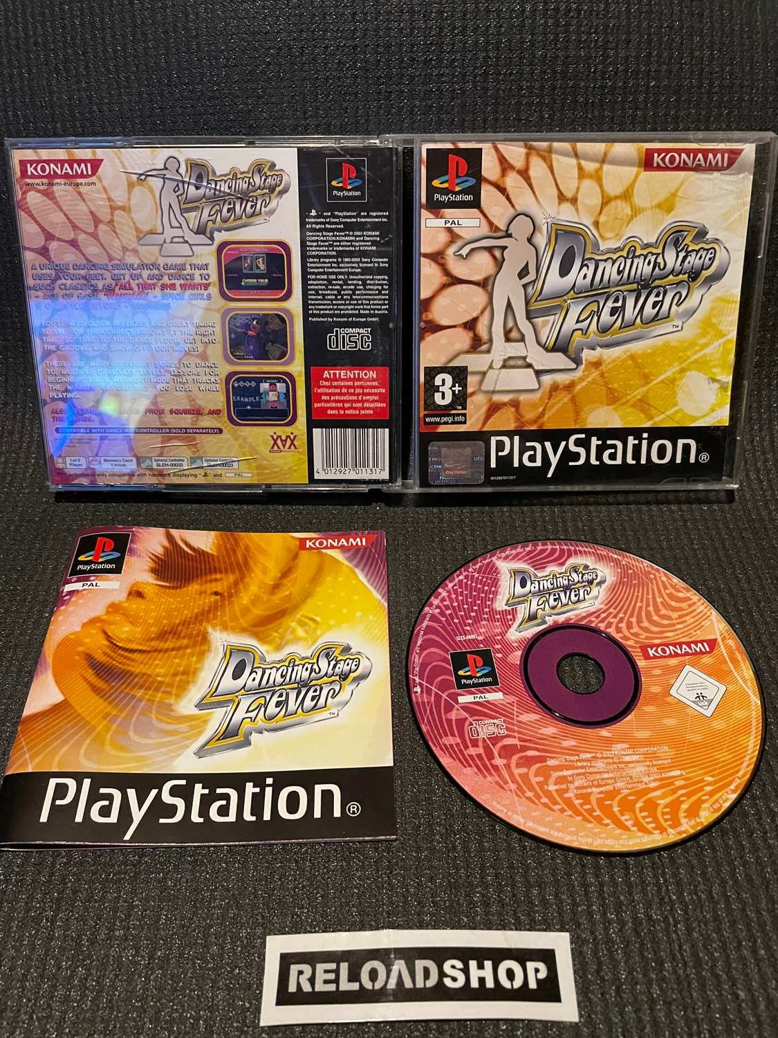 Dancing Stage Fever PS1 PSOne .. | Köp från RELOAD_SHOP på Tradera ...