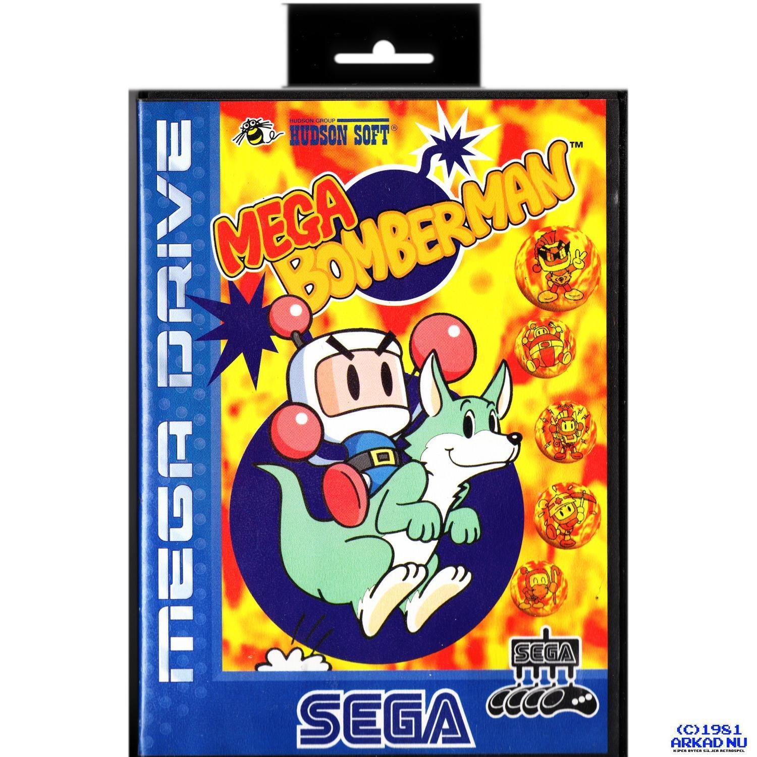 MEGA BOMBERMAN MEGADRIVE | Köp från arkadnu på Tradera (629791763)