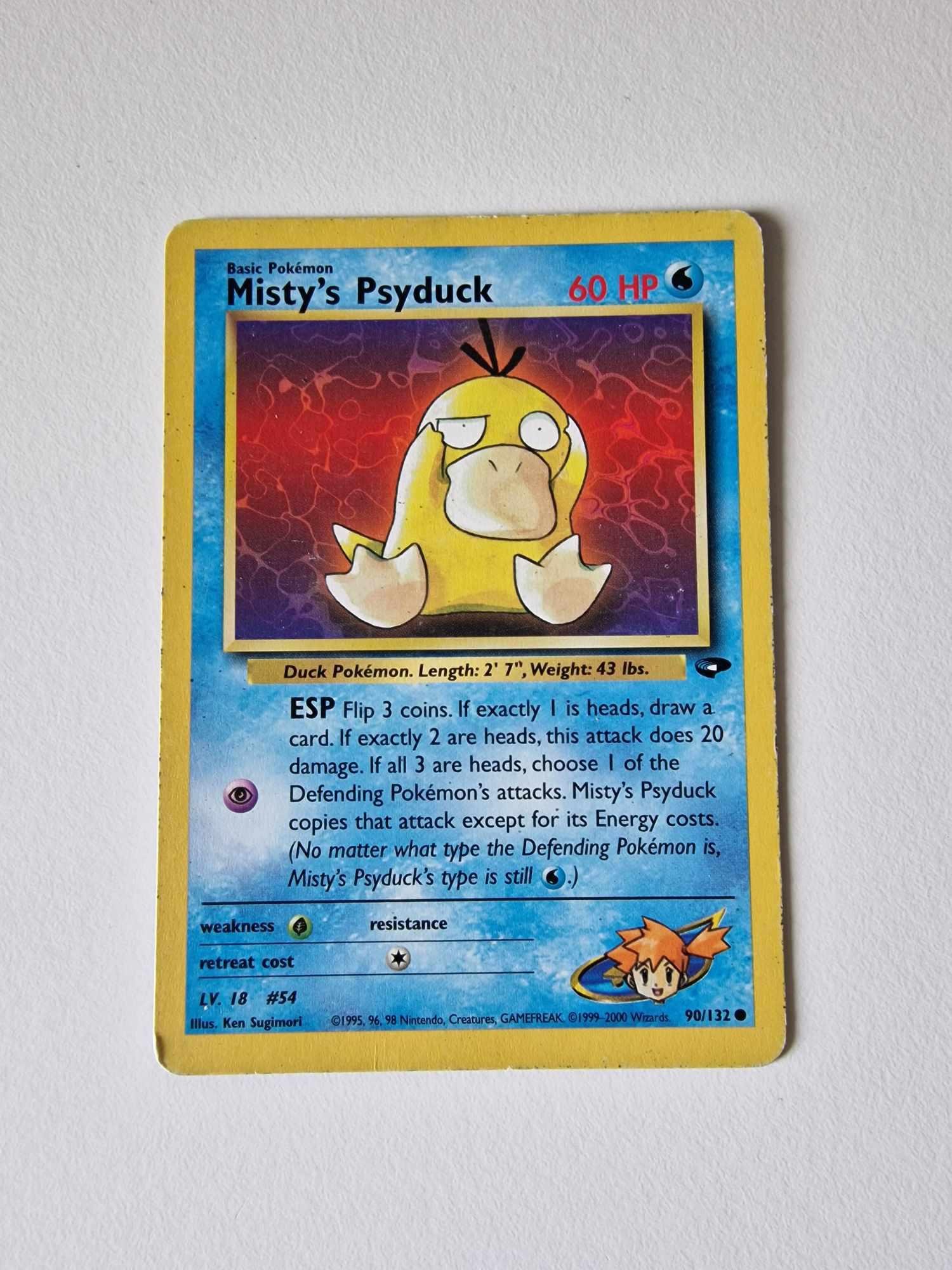 Pokémon Misty's Psyduck 90/132 | Köp på Tradera (641739636)