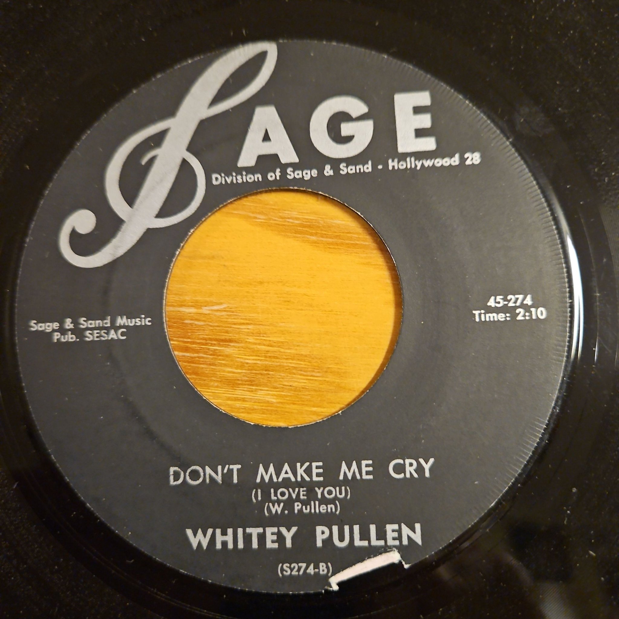 Se produkter som liknar Whitey Pullen - Don't Make Me.. på Tradera ...