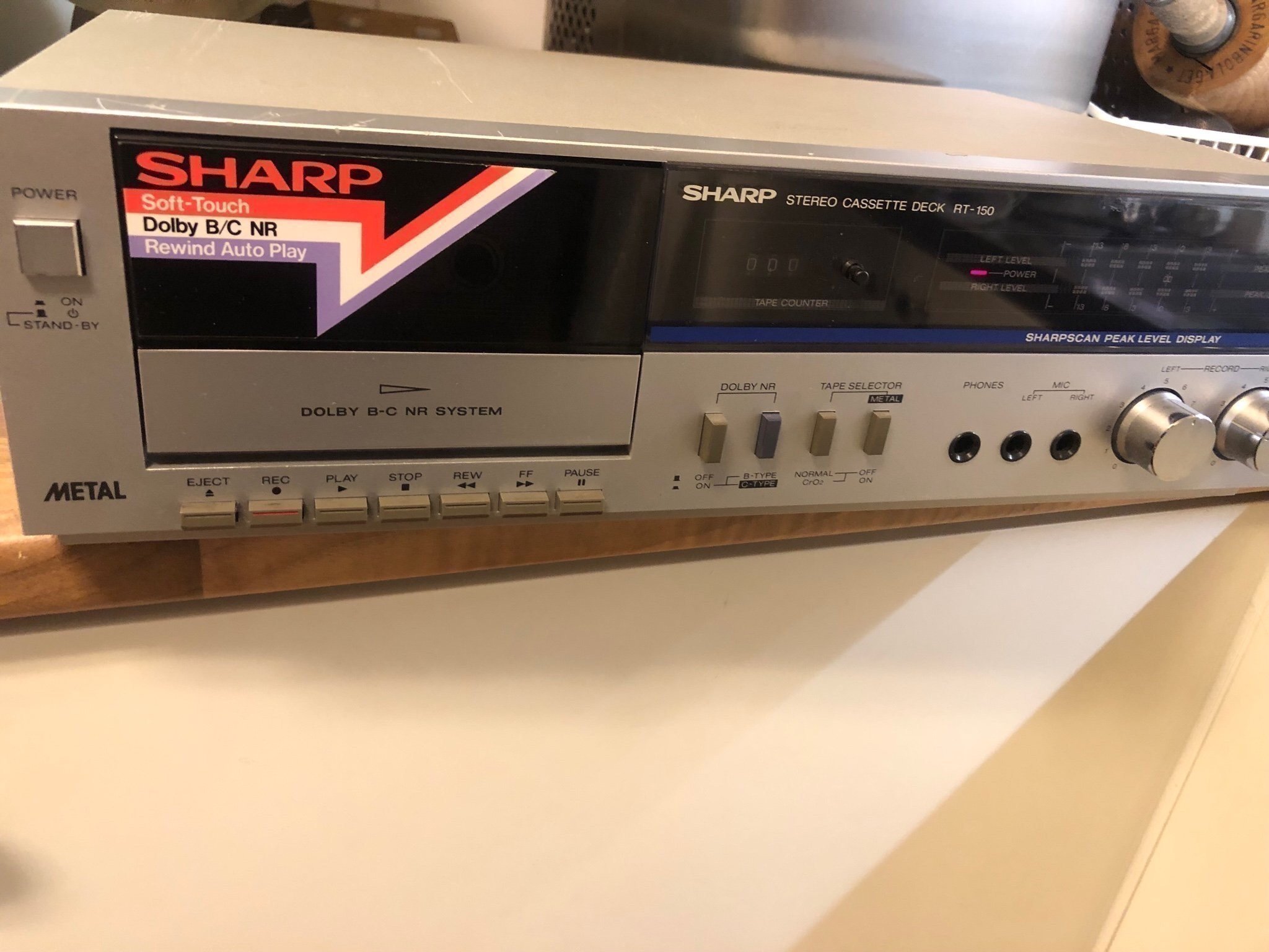 Sharp RT-150 Kassettbandspelare | Köp på Tradera (699379262)