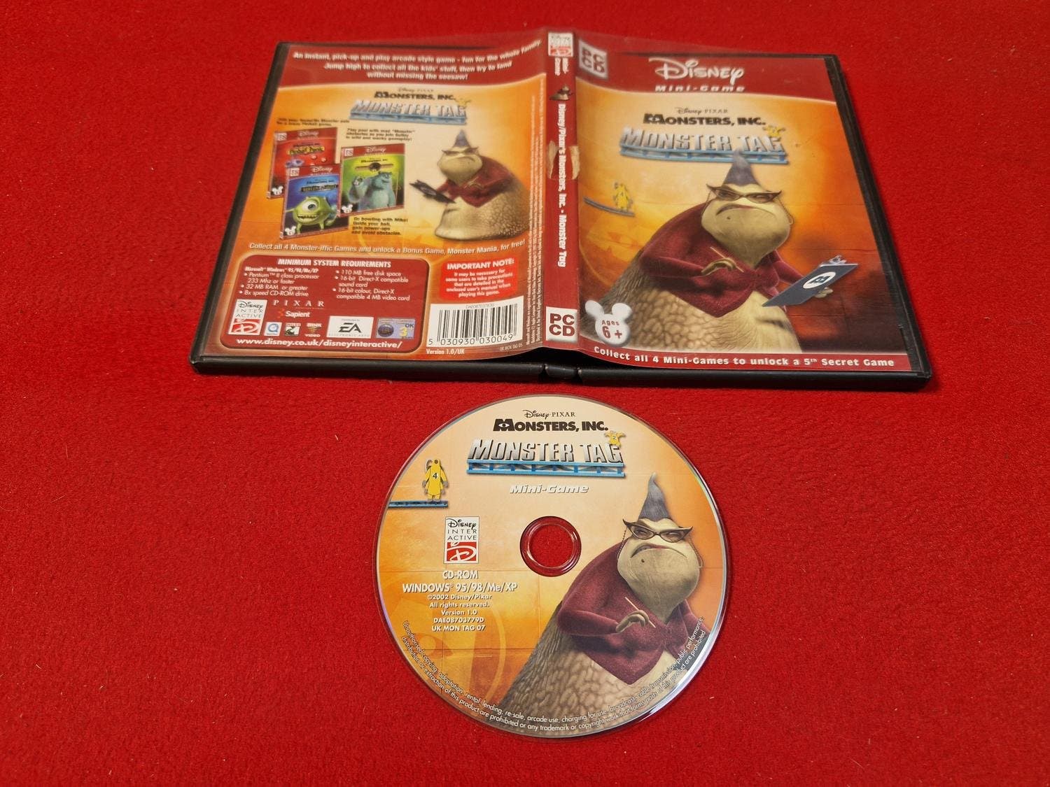 DISNEY PIXAR MONSTERS INC MONST.. | Köp från game-world på Tradera ...