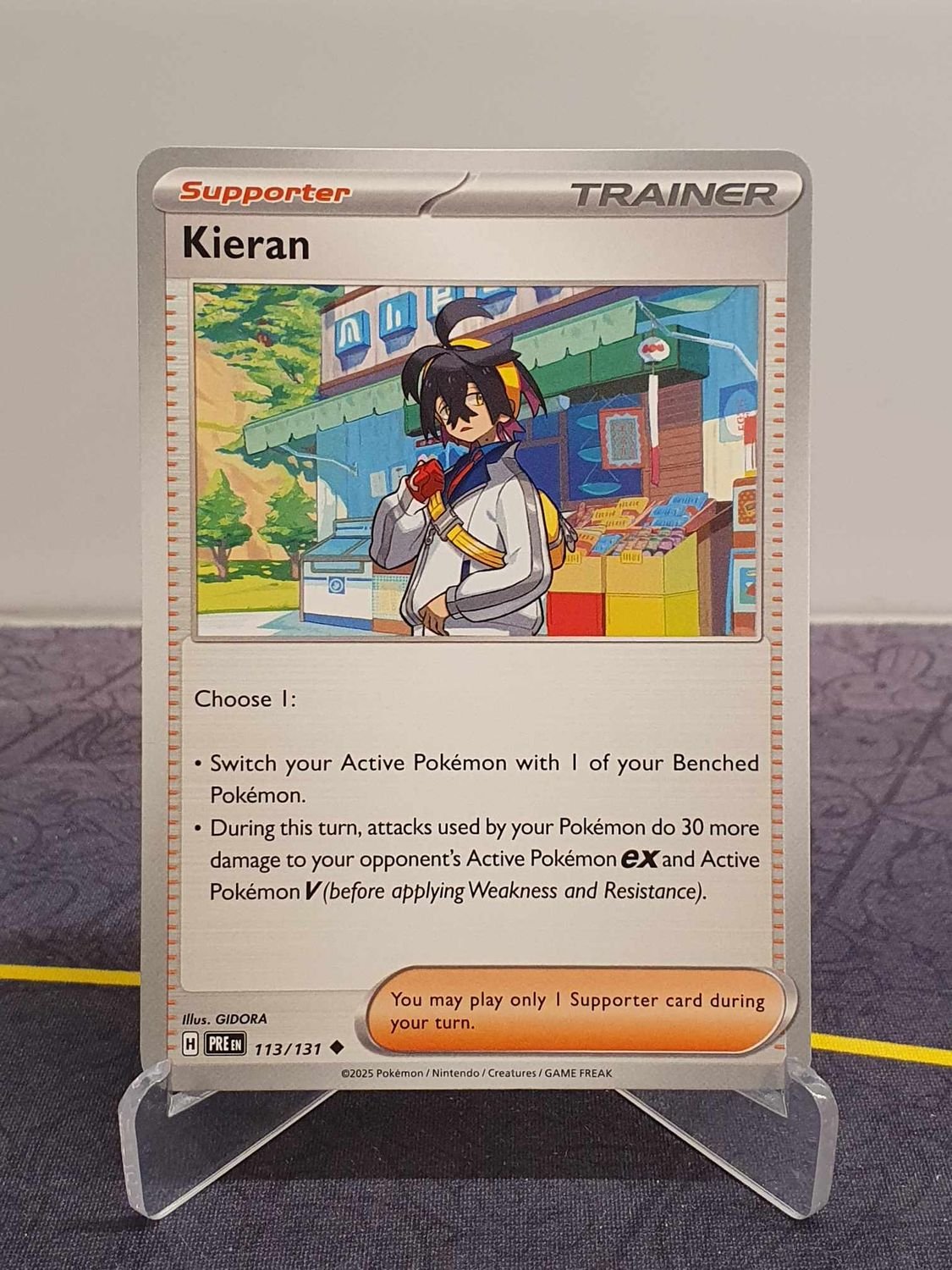 KIERAN 113/131 - Trainer - Prismatic Evolutions.. | Köp på Tradera ...