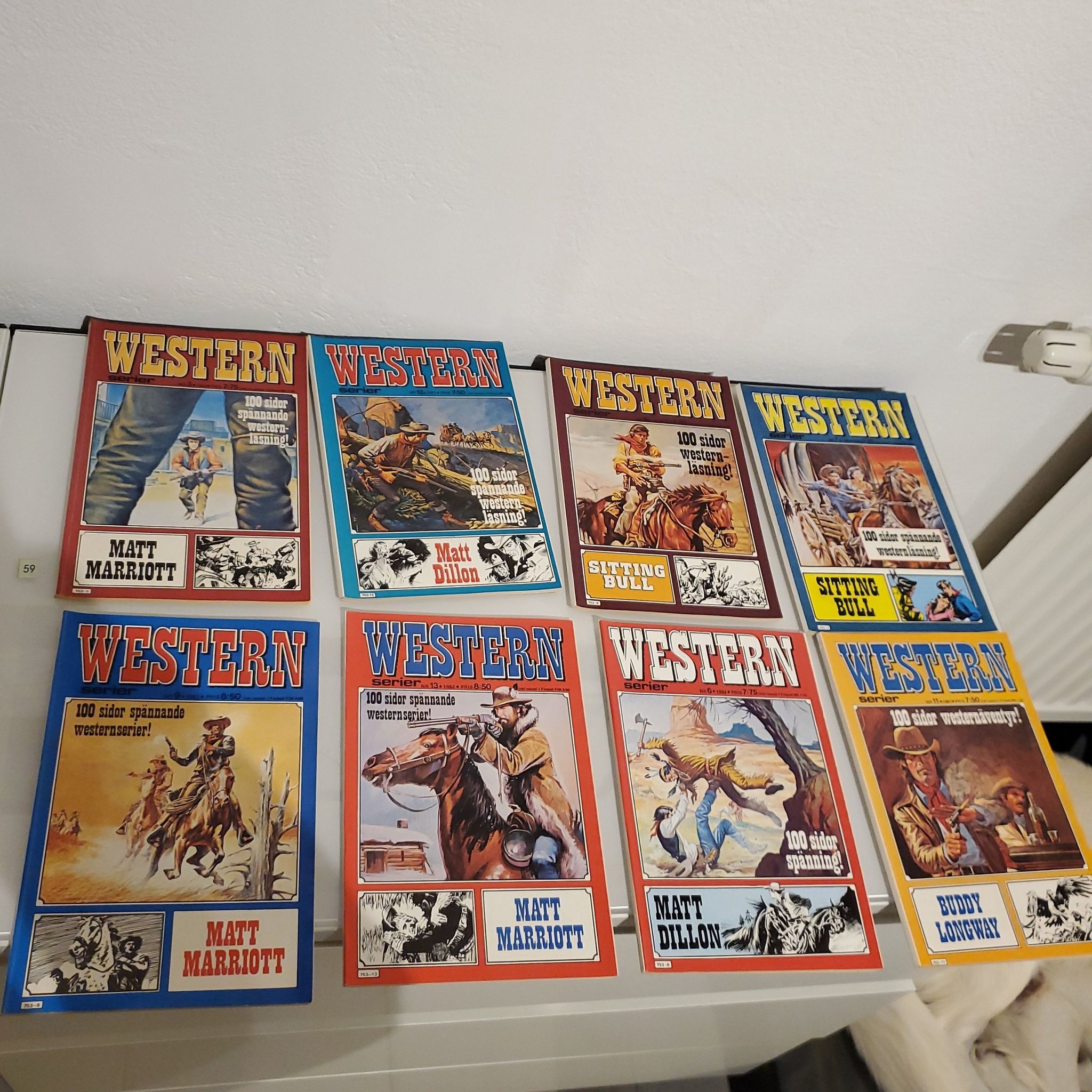 Western Serier - Matt Marriott, Matt Dillon, Si.. | Köp på Tradera ...