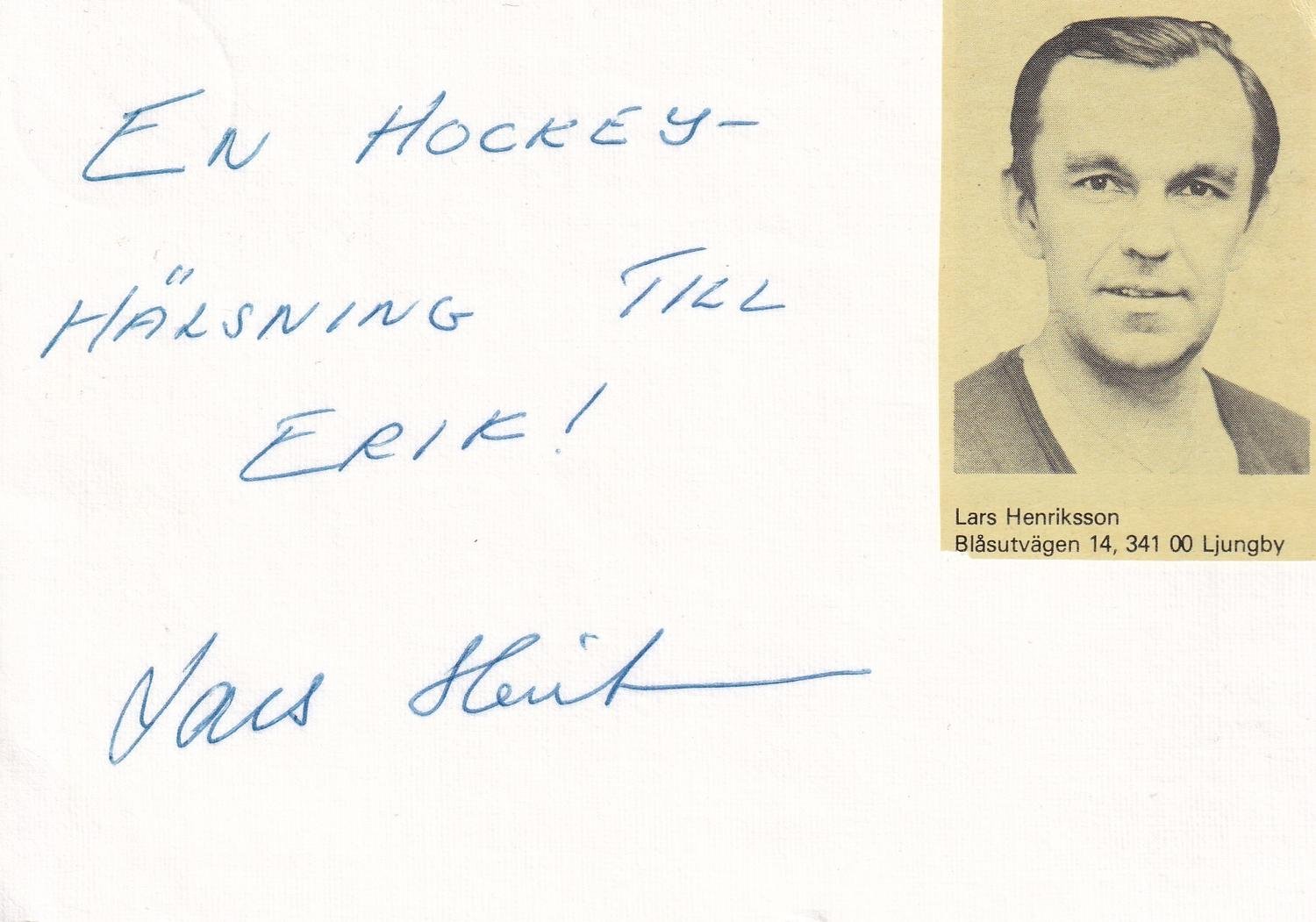 Se produkter som liknar Lars Henriksson - Tingsryds A.. på Tradera (580010978)