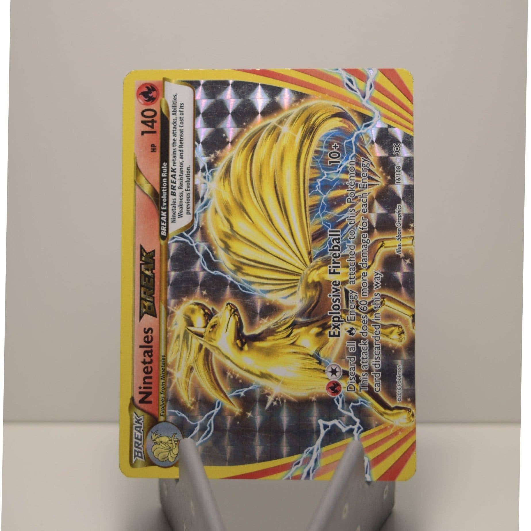 Se produkter som liknar Ninetales BREAK - 16/108 - XY.. på Tradera ...