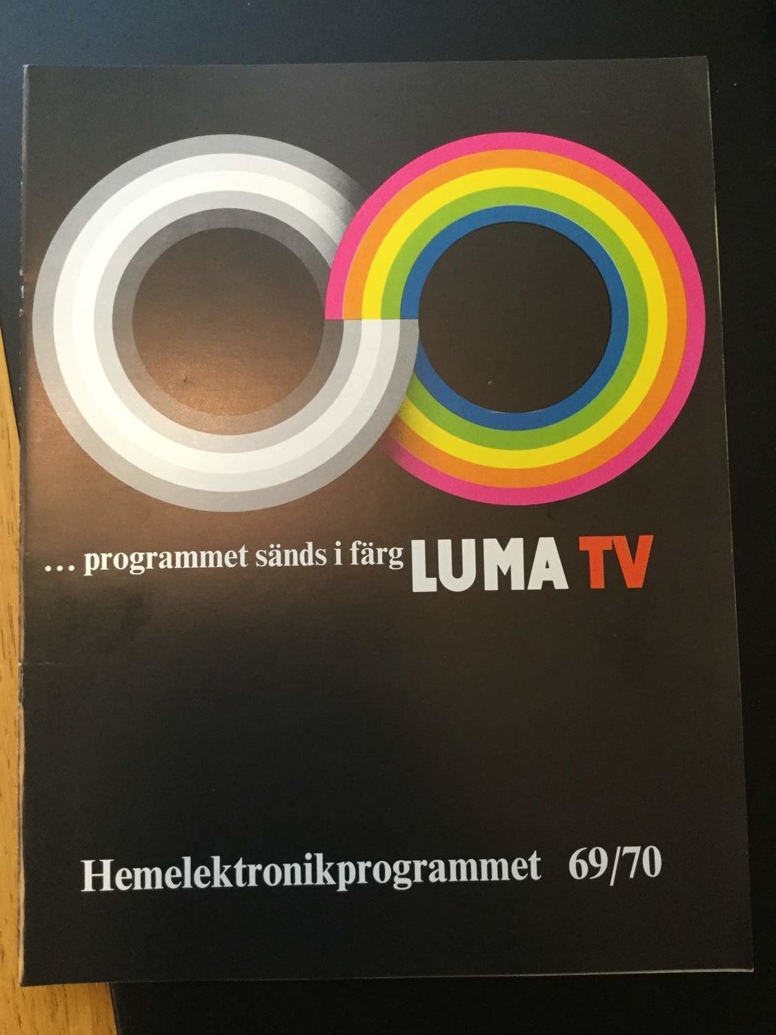 Reklambroschyr från LUMA TV 1969/70 | Köp på Tradera (369433886)
