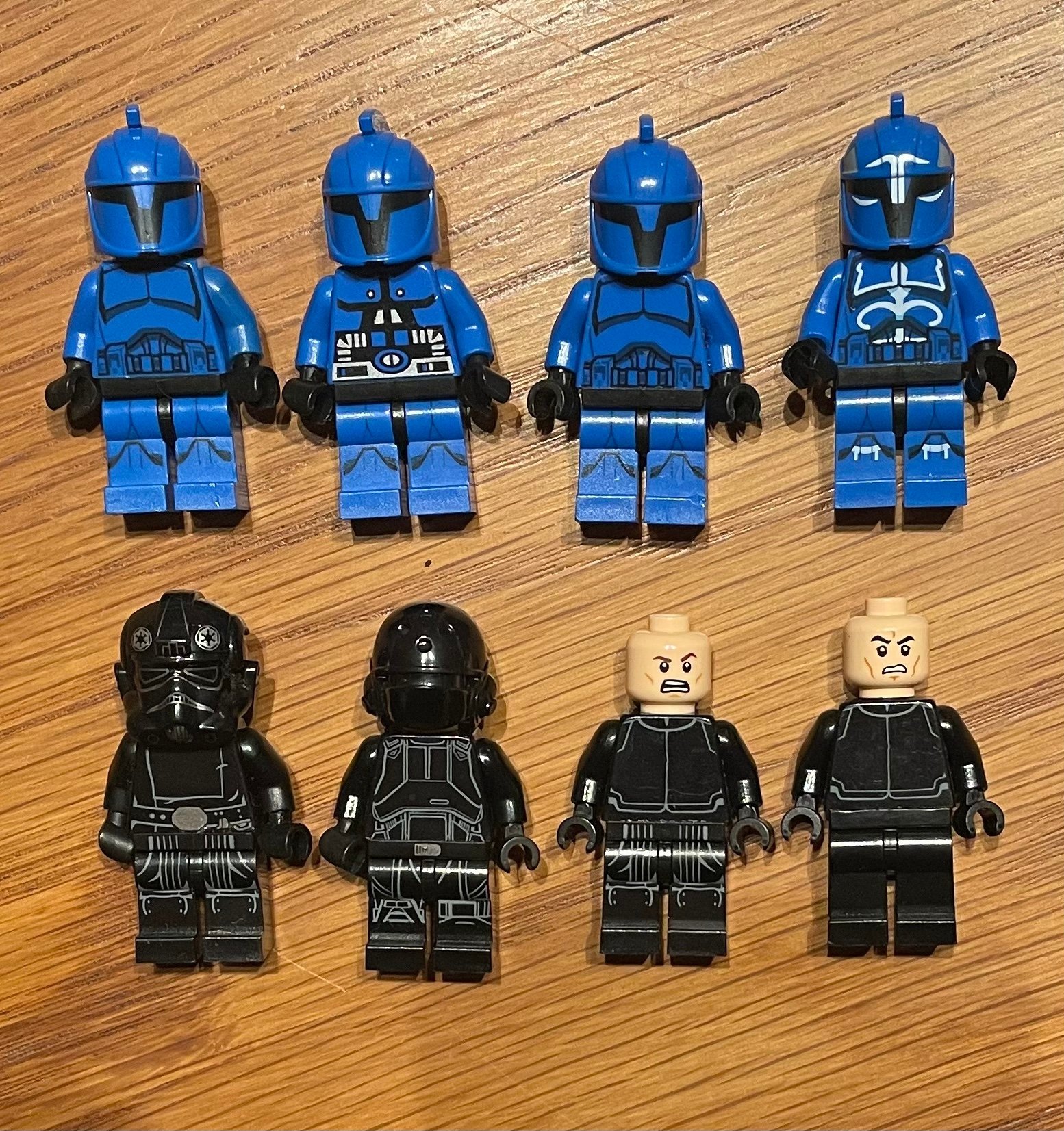 Lego Star Wars 8 minifigurer figurer gubbar små.. | Köp på Tradera ...
