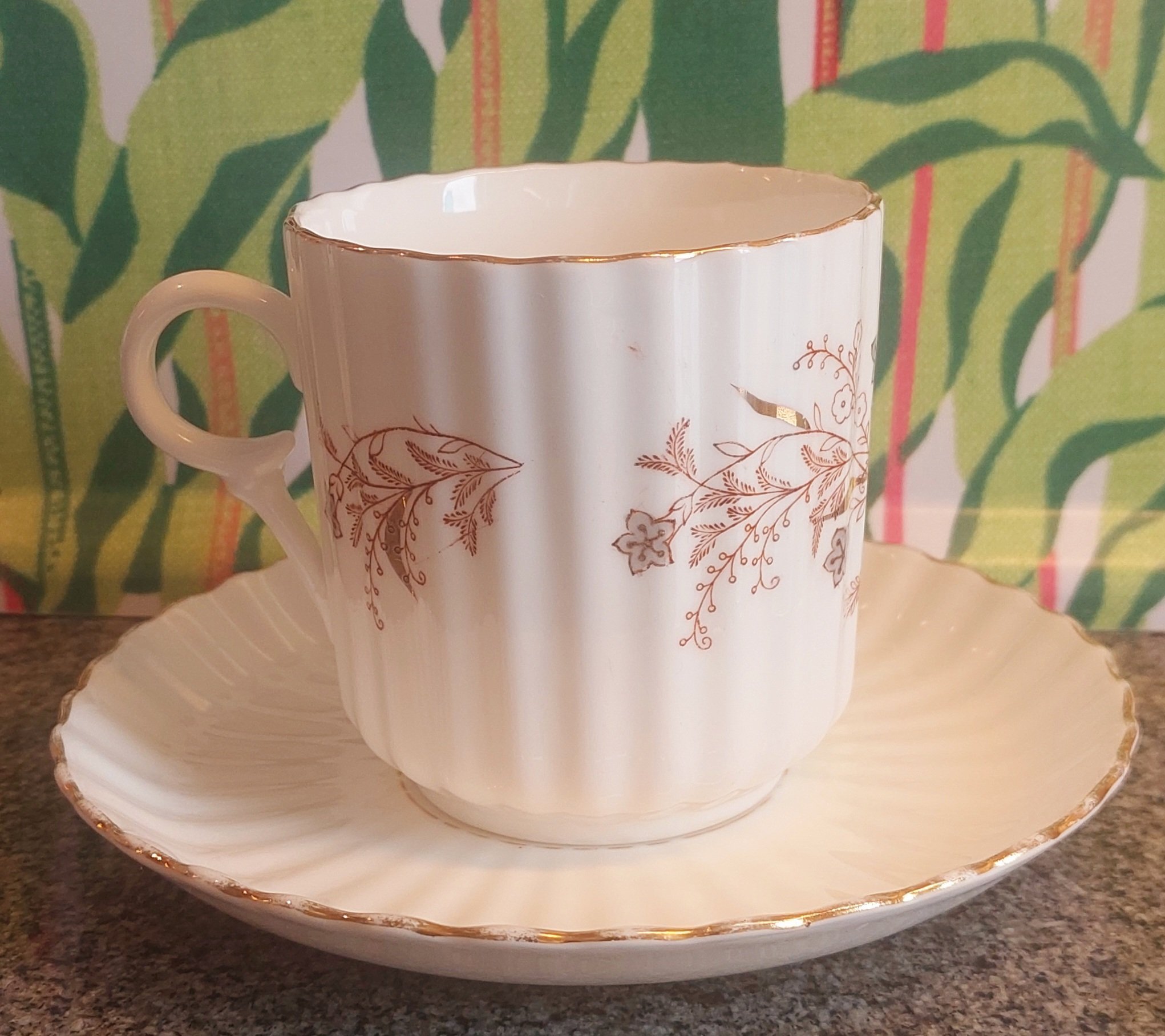 Te-kopp Rörstrand antik Jugend blommor Supervac.. | Köp på Tradera ...