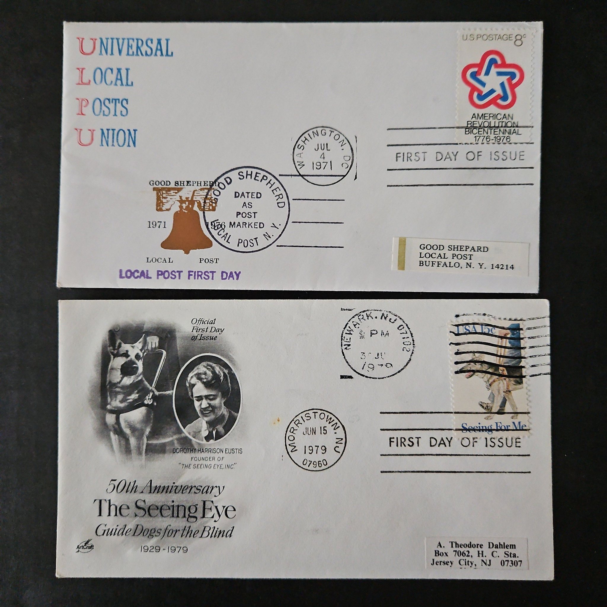 Se produkter som liknar USA FDC 1979 och LOCAL POST ,.. på Tradera ...