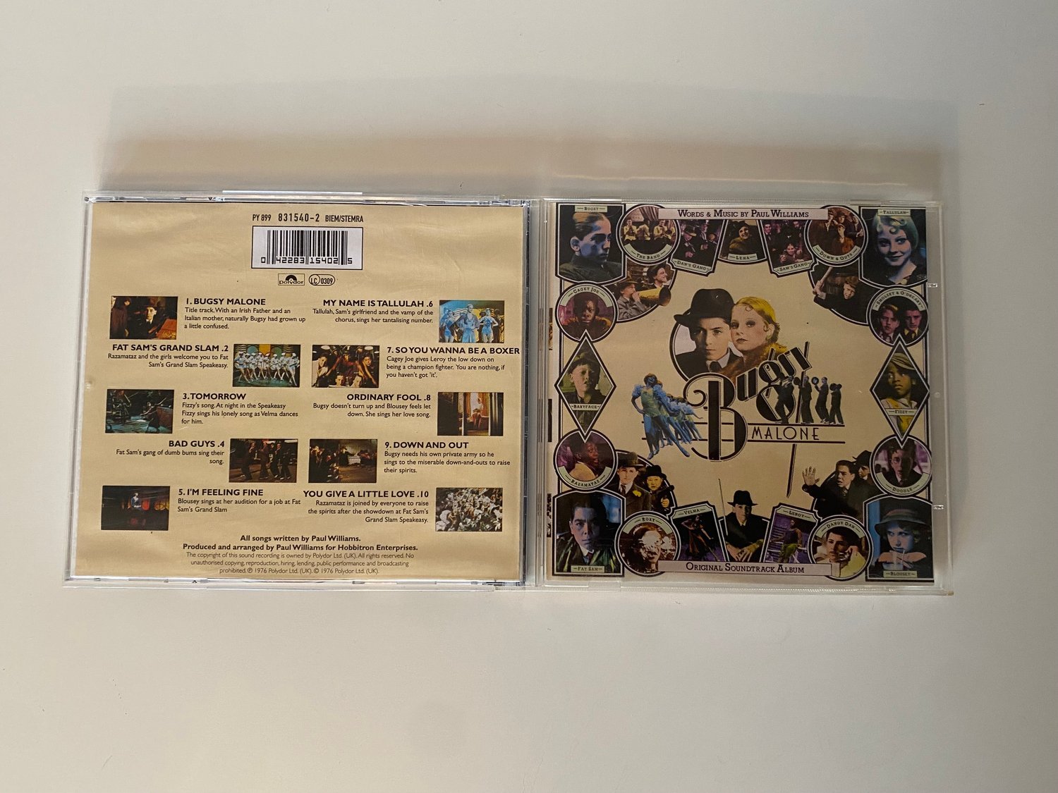 Bugsy Malone - Soundtrack | Köp på Tradera (661718544)