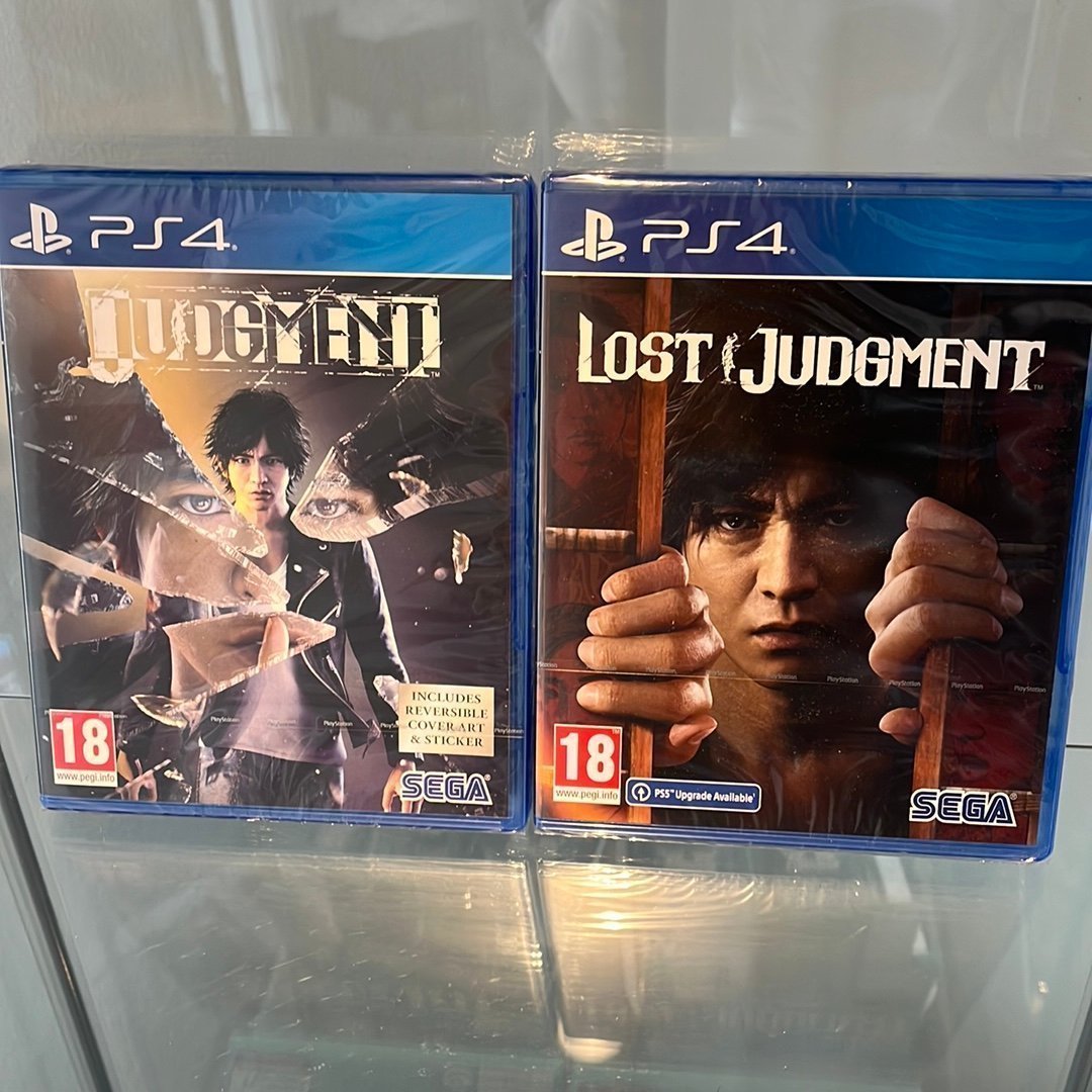 Se produkter som liknar Judgment & Lost Judgment PS4 .. på Tradera ...
