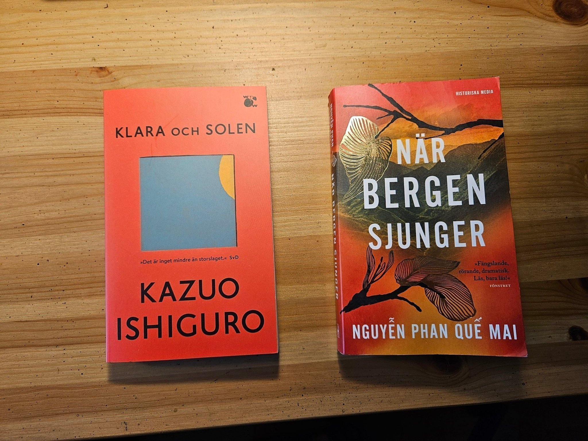 Klara och solen av Kazuo Ishiguro & När Bergen .. | Köp på Tradera (687989119)