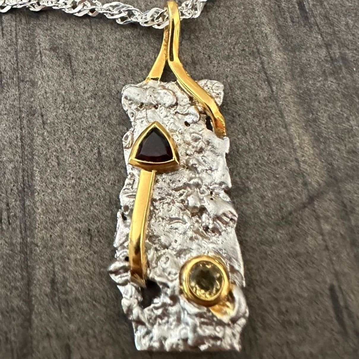 German Kabirski Design hänge Silver 925 - Stena.. | Köp på Tradera ...