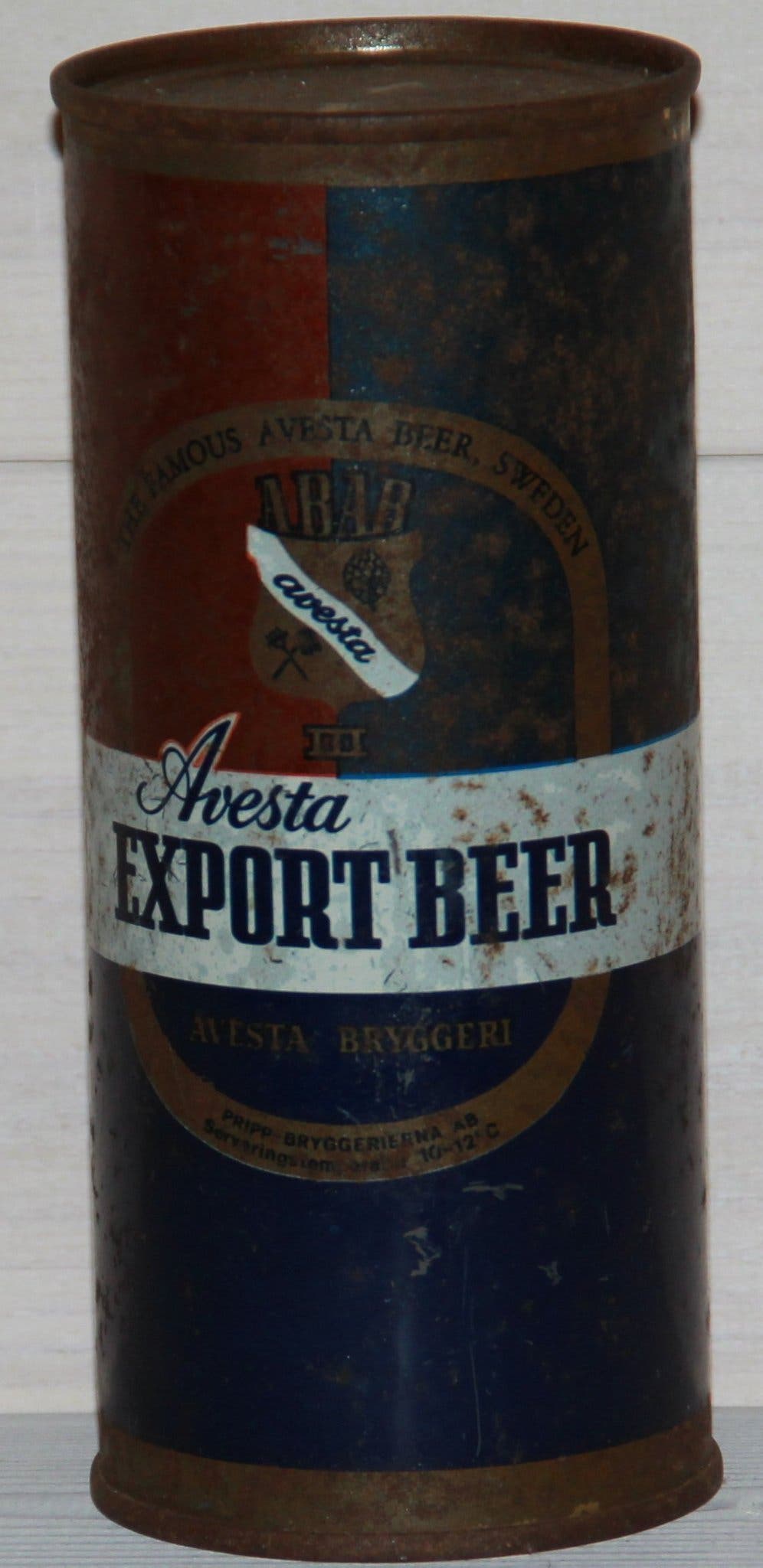 TOM ÖLBURK GAMMAL FLAT TOP - AVESTA EXPORT BEER | Köp på Tradera ...
