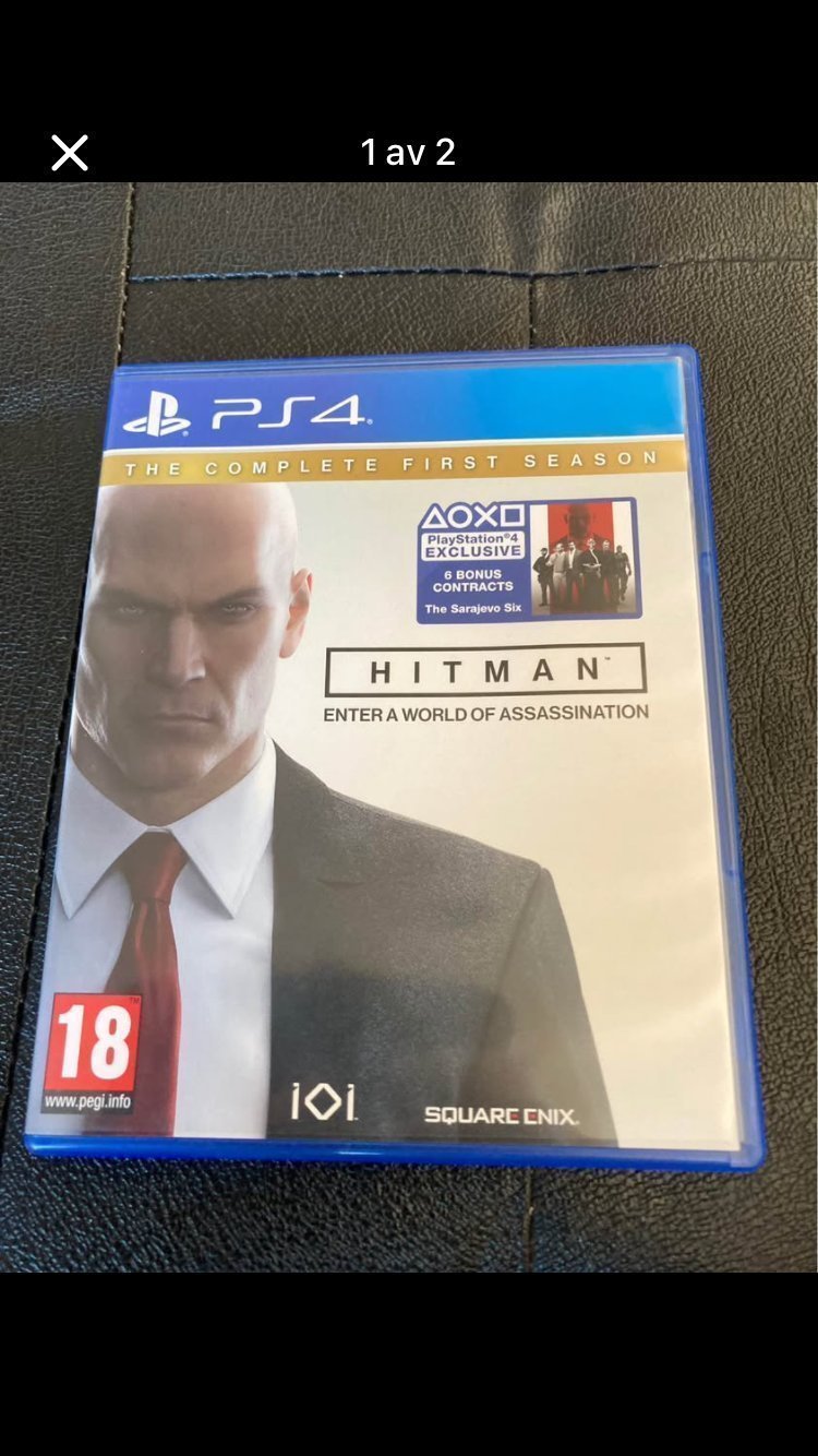 Hitman: The Complete First Season - PlayStation 4 | Köp på Tradera ...