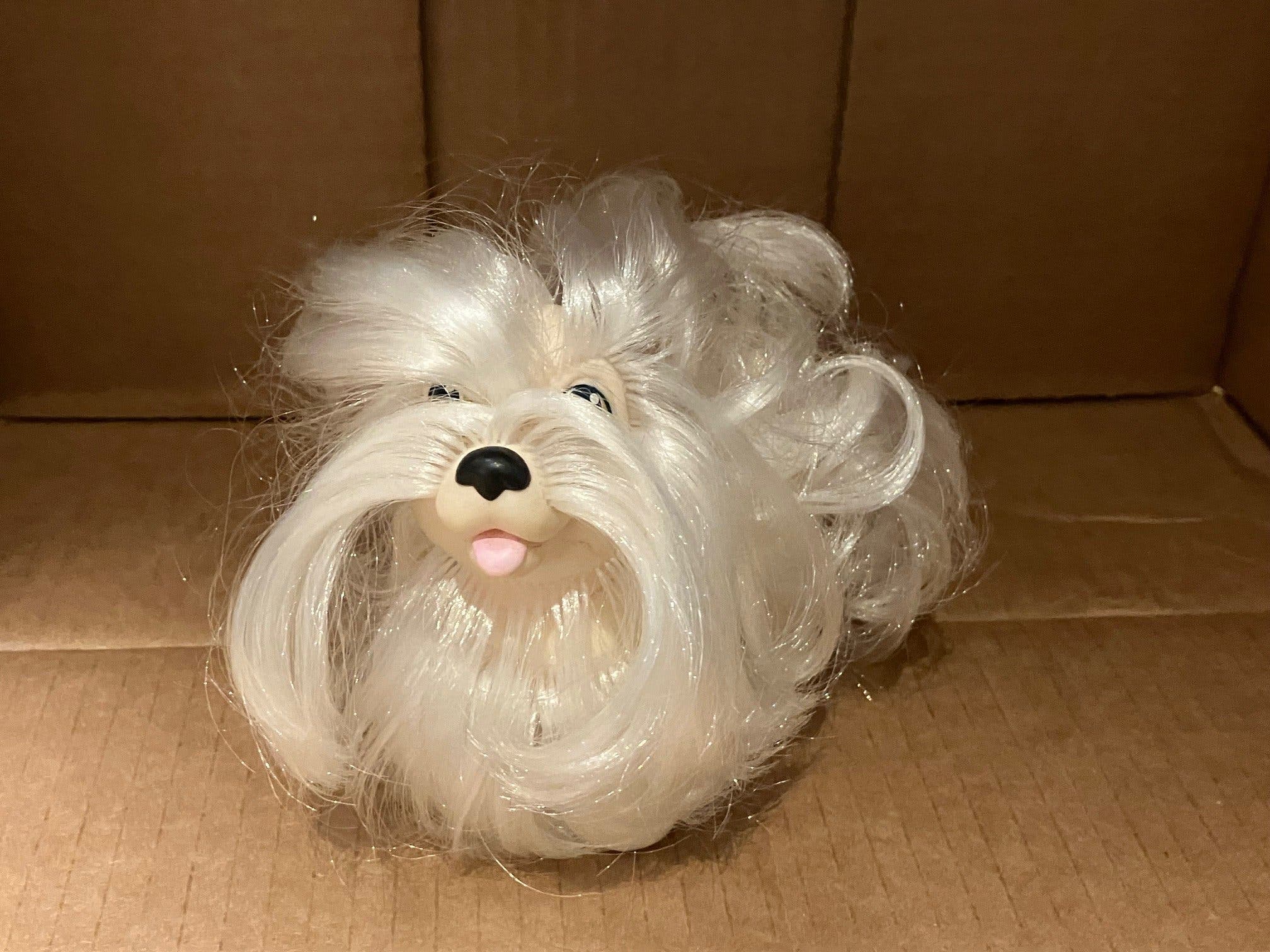 Rare Hasbro vintage White Maltese Sweetie Pups .. | Köp på Tradera ...