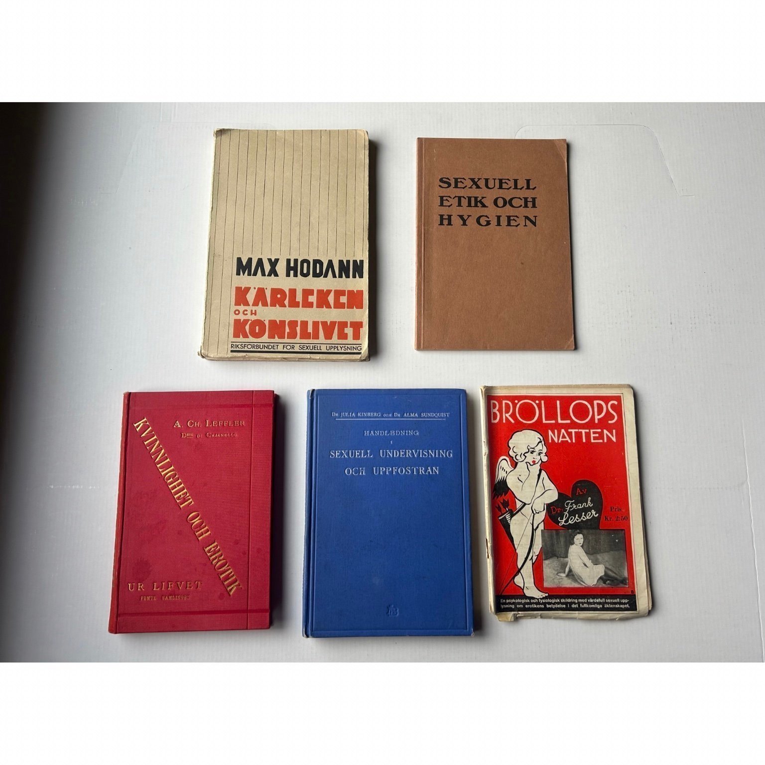 Sexualkunskaps böcker ifrån år 1890-1940 - Psyk.. | Köp på Tradera ...