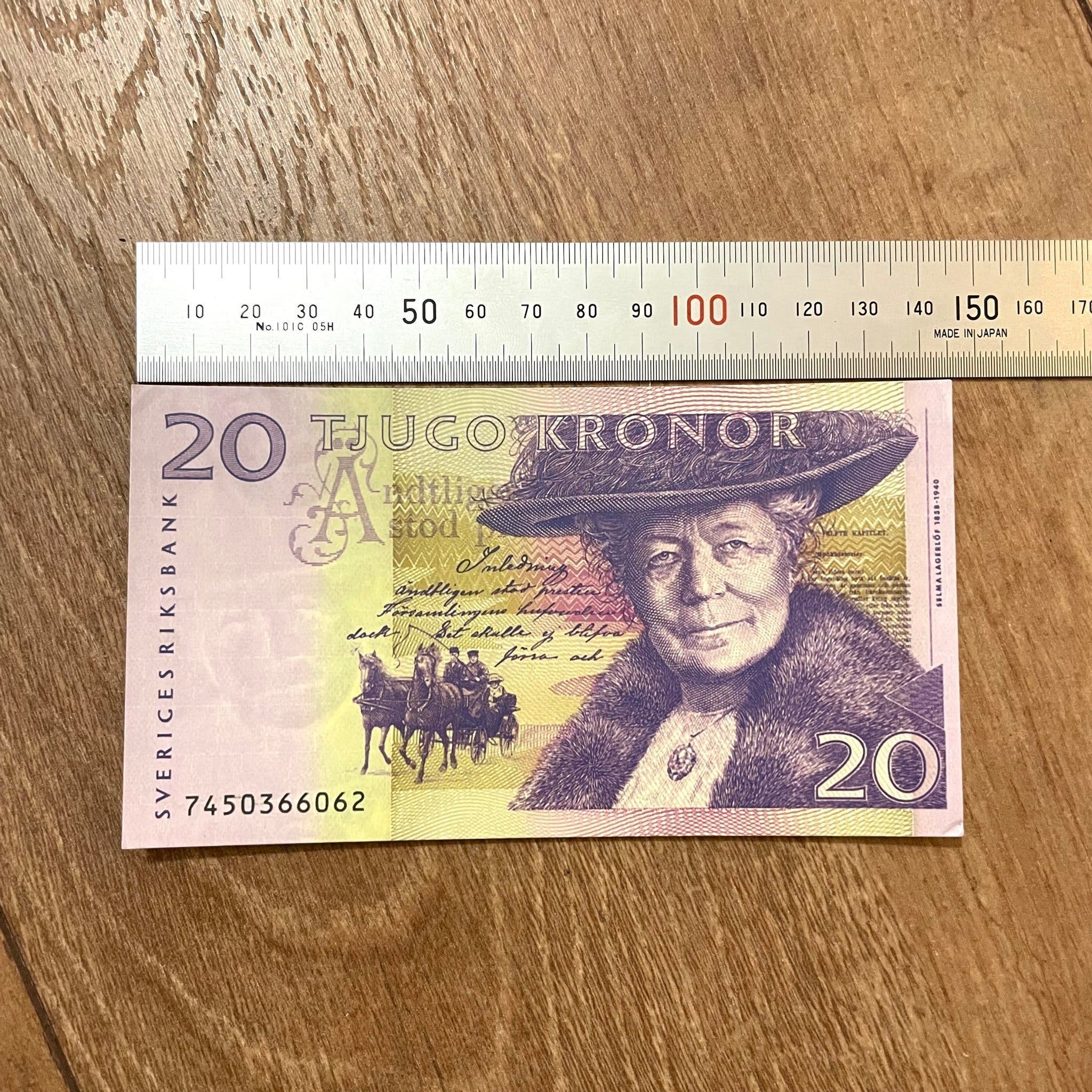 kylskåpsmagnet – 20 kronor sedel | Köp på Tradera (703229784)