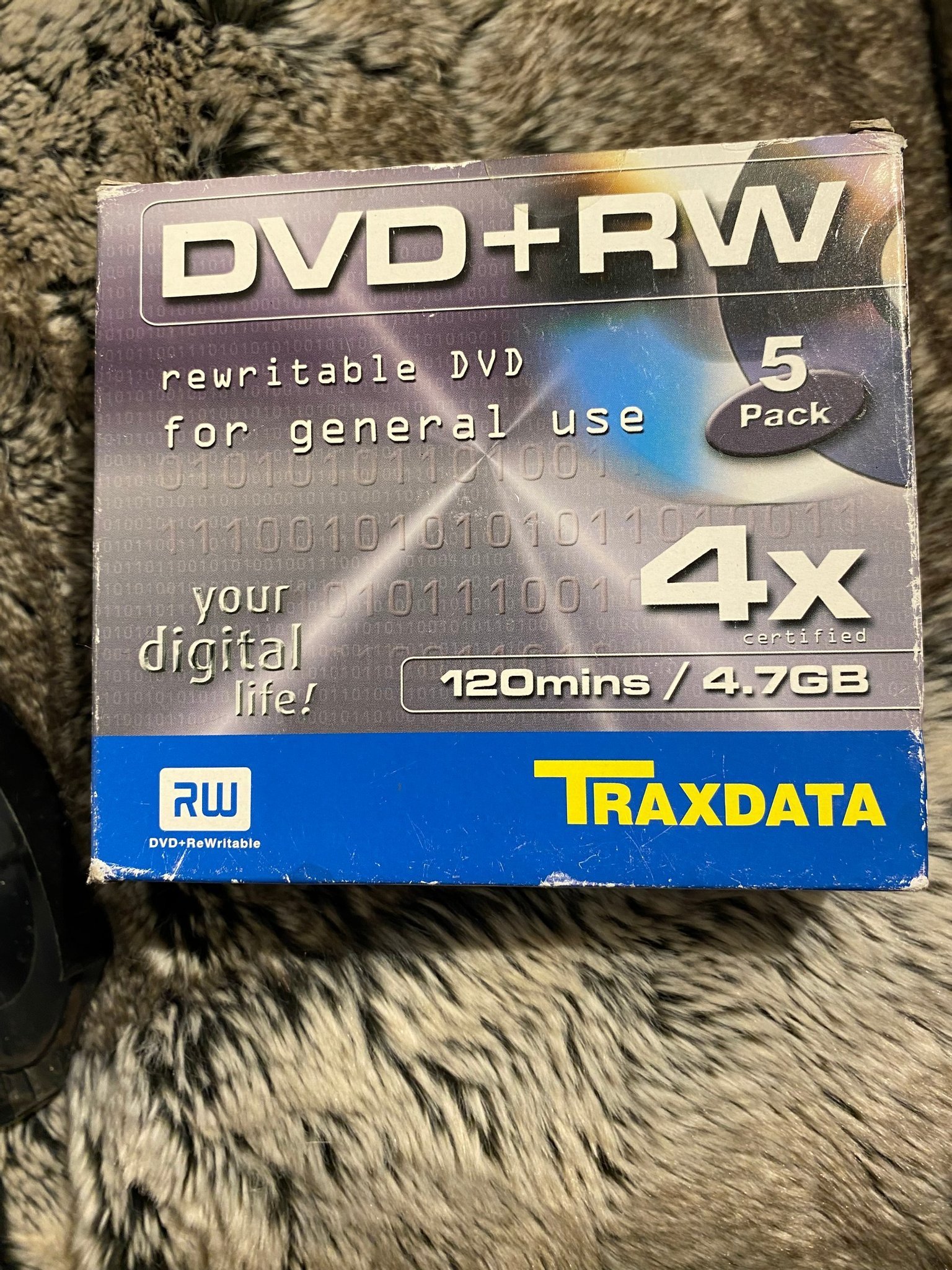 TRAXDATA DVD+RW 5-pack | Köp på Tradera (712779333)
