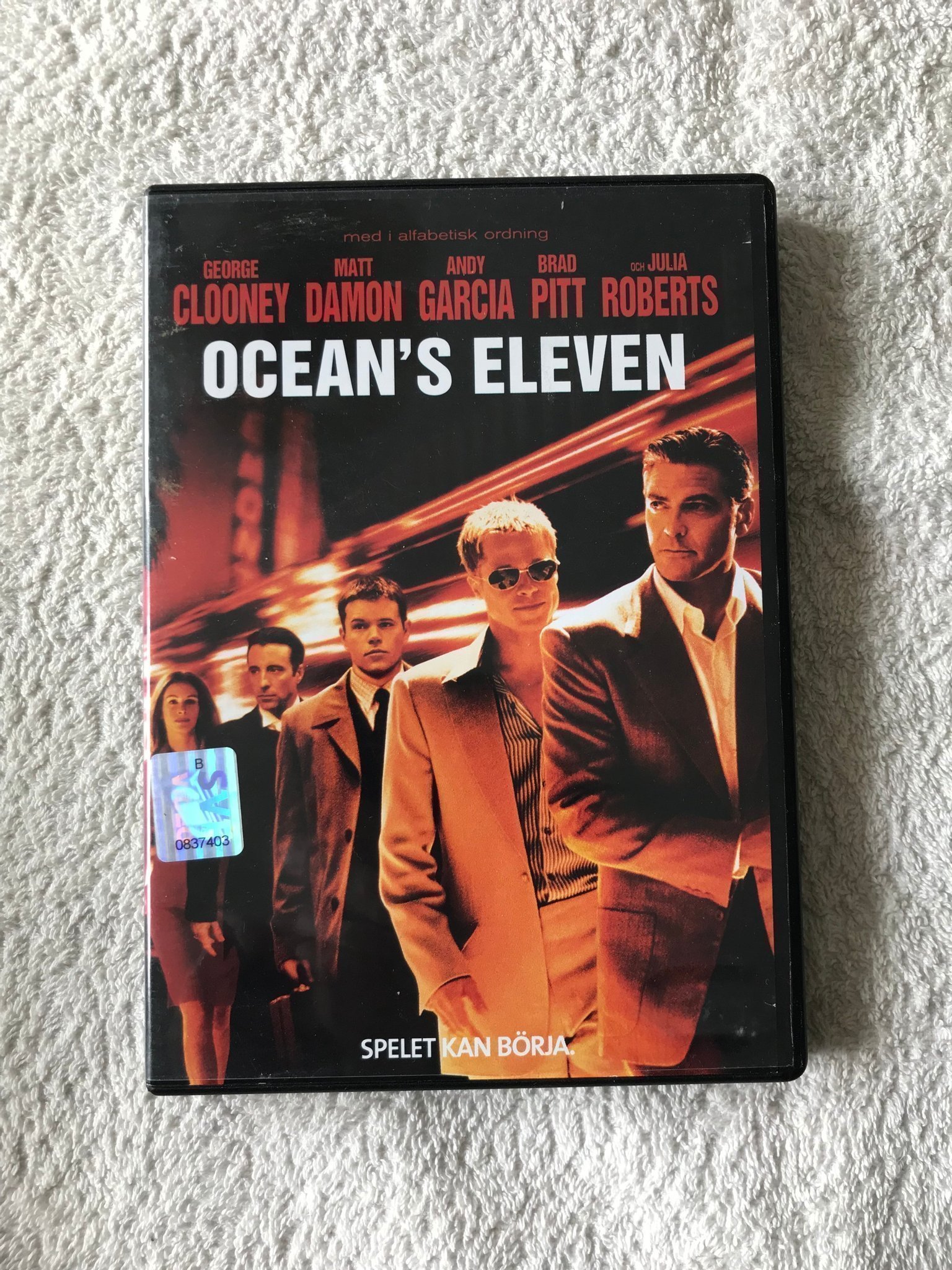 OCEAN’S ELEVEN. Dvd film i fint skick. | Köp på Tradera (719447919)