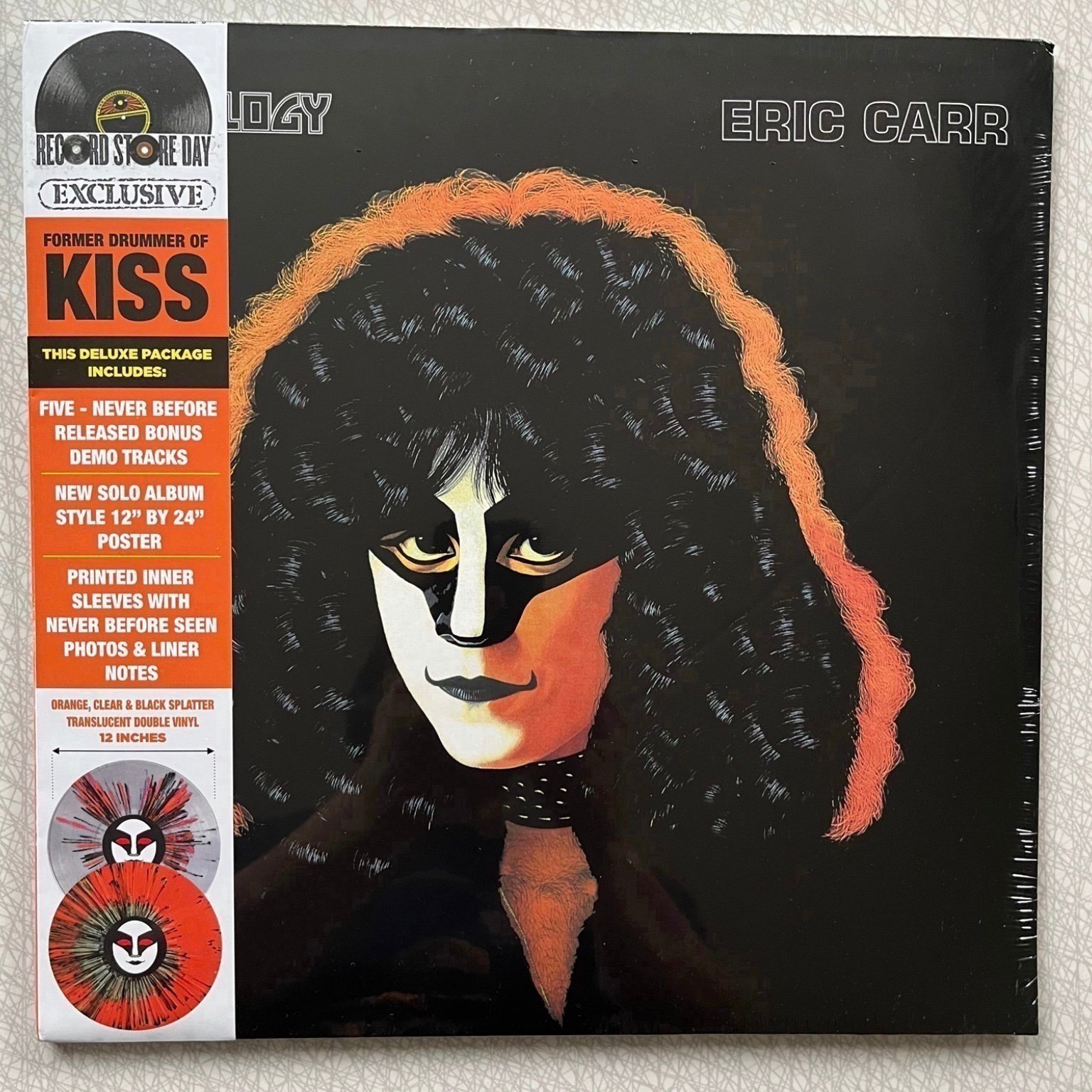 Eric Carr ”Rockology” RDS 2023 colored 2 x LP. | Köp på Tradera (609414546)