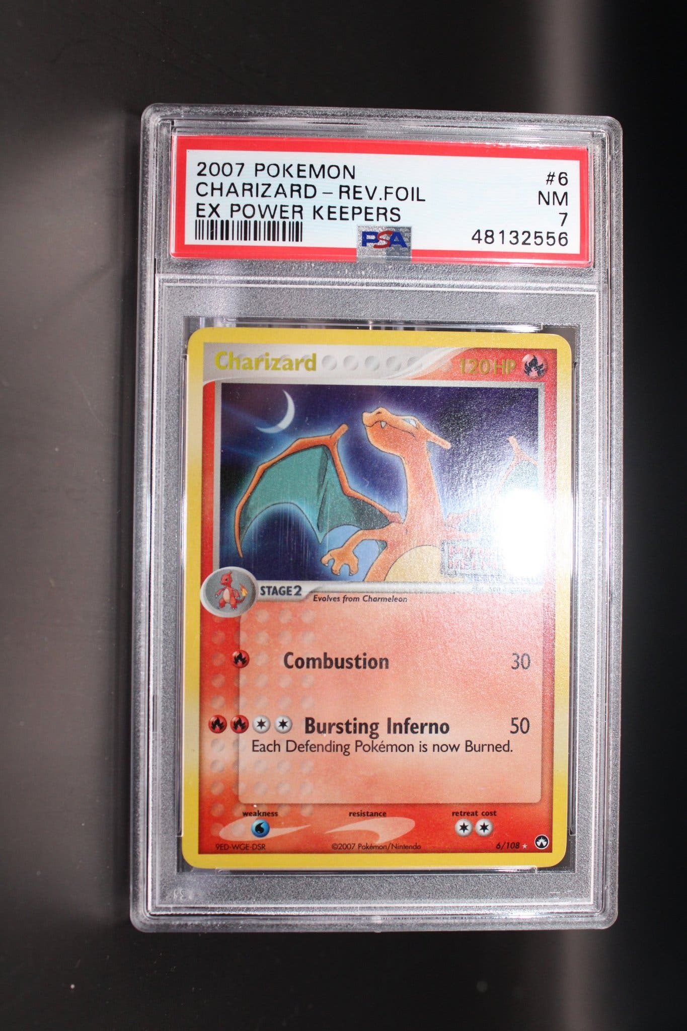 2007 Pokémon Ex Power Keepers #6 Charizard Rev .. | Köp på Tradera ...