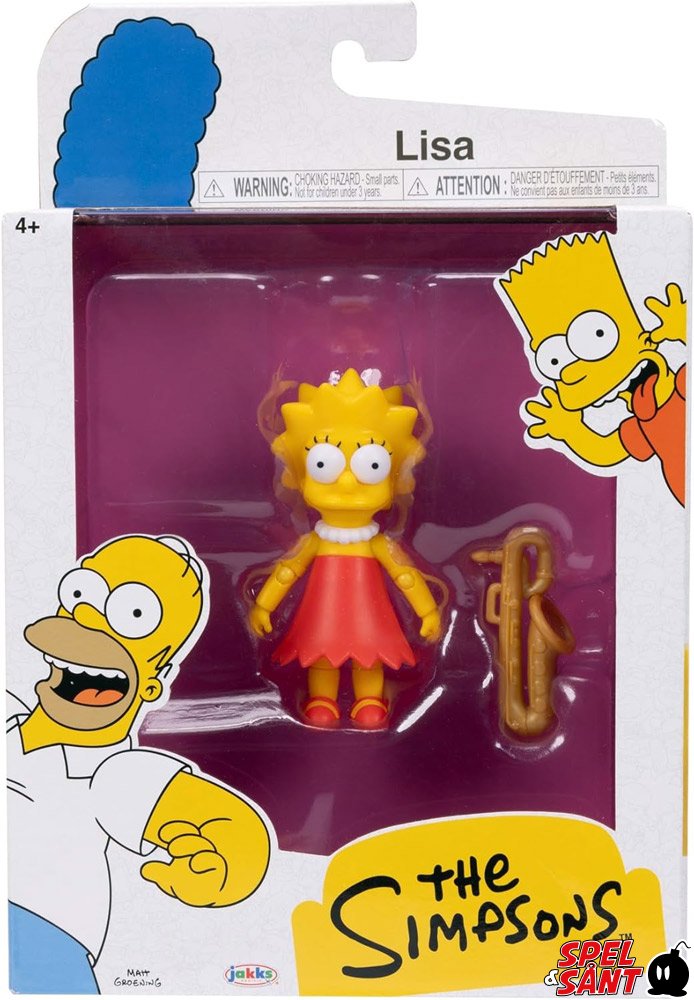 Jakks The Simpsons Lisa with S.. | Köp från SpelochSånt på Tradera ...