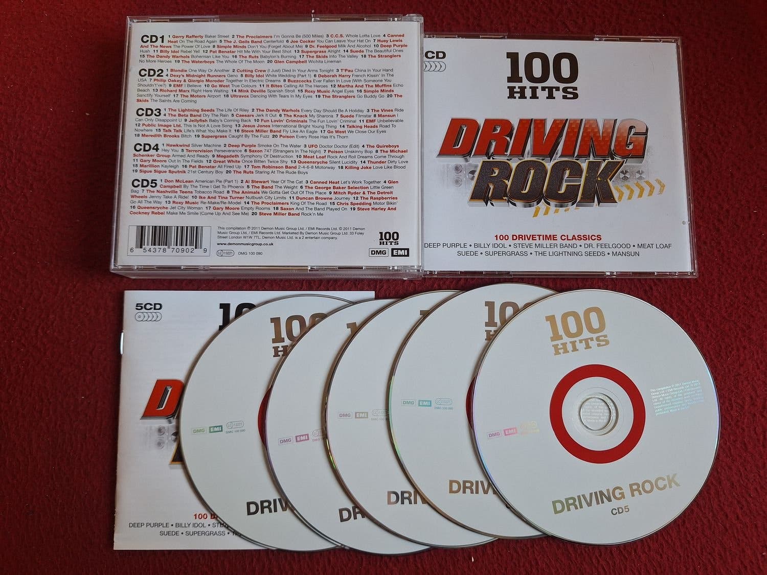 Se produkter som liknar 100 HITS DRIVING ROCK CD BOX på Tradera (696308397)