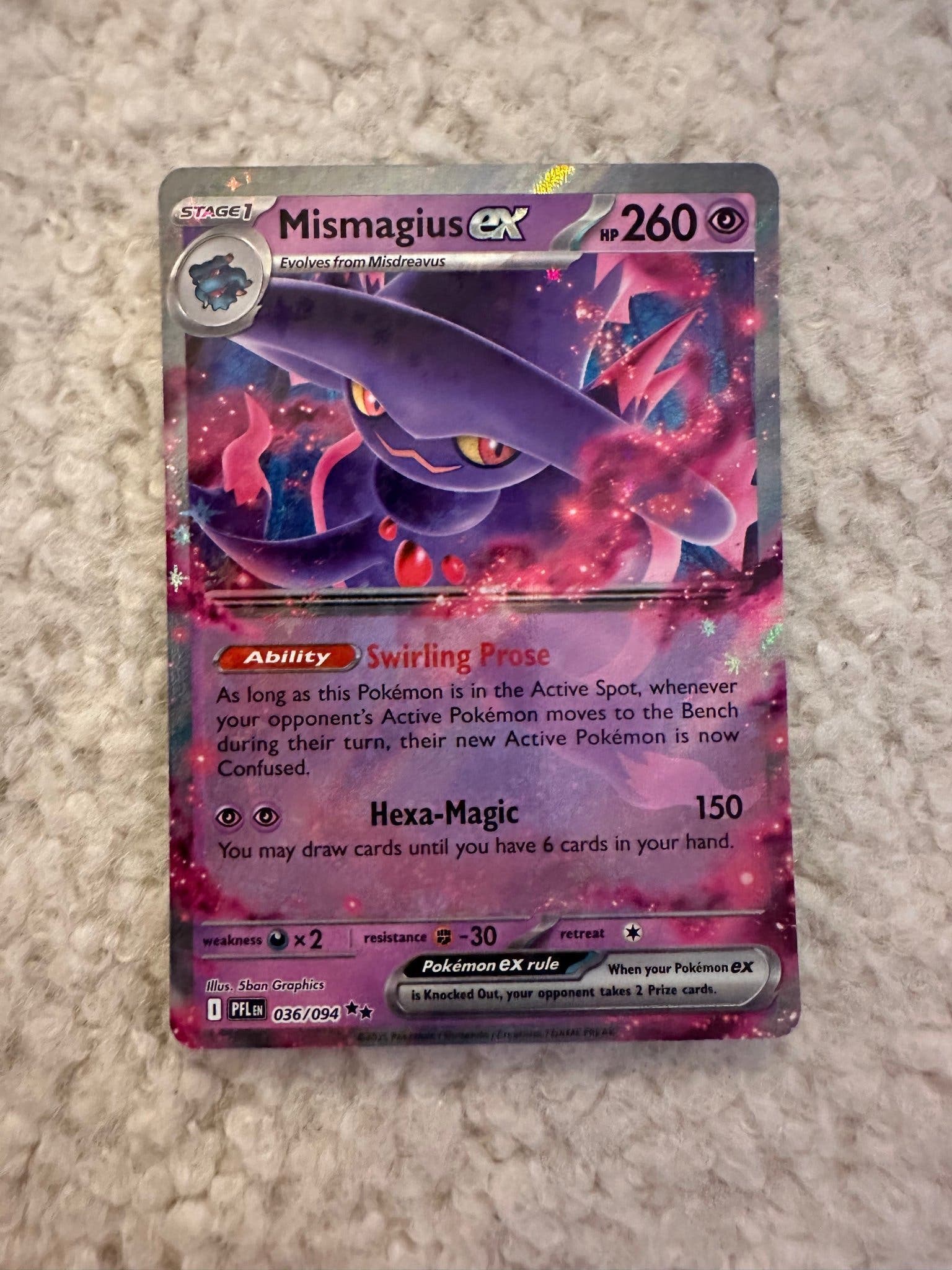 Mismagius ex 036/094 - Phantasmal Flames Pokemo.. | Köp på Tradera ...