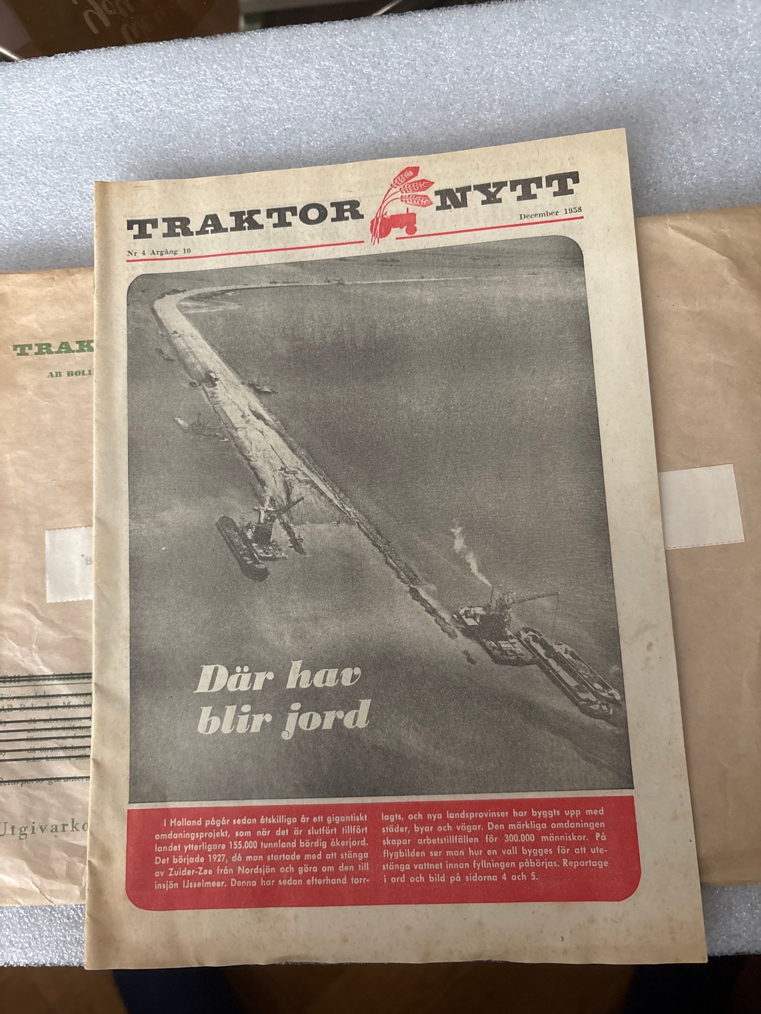 Traktor Nytt, December 1958 | Köp på Tradera (714204231)